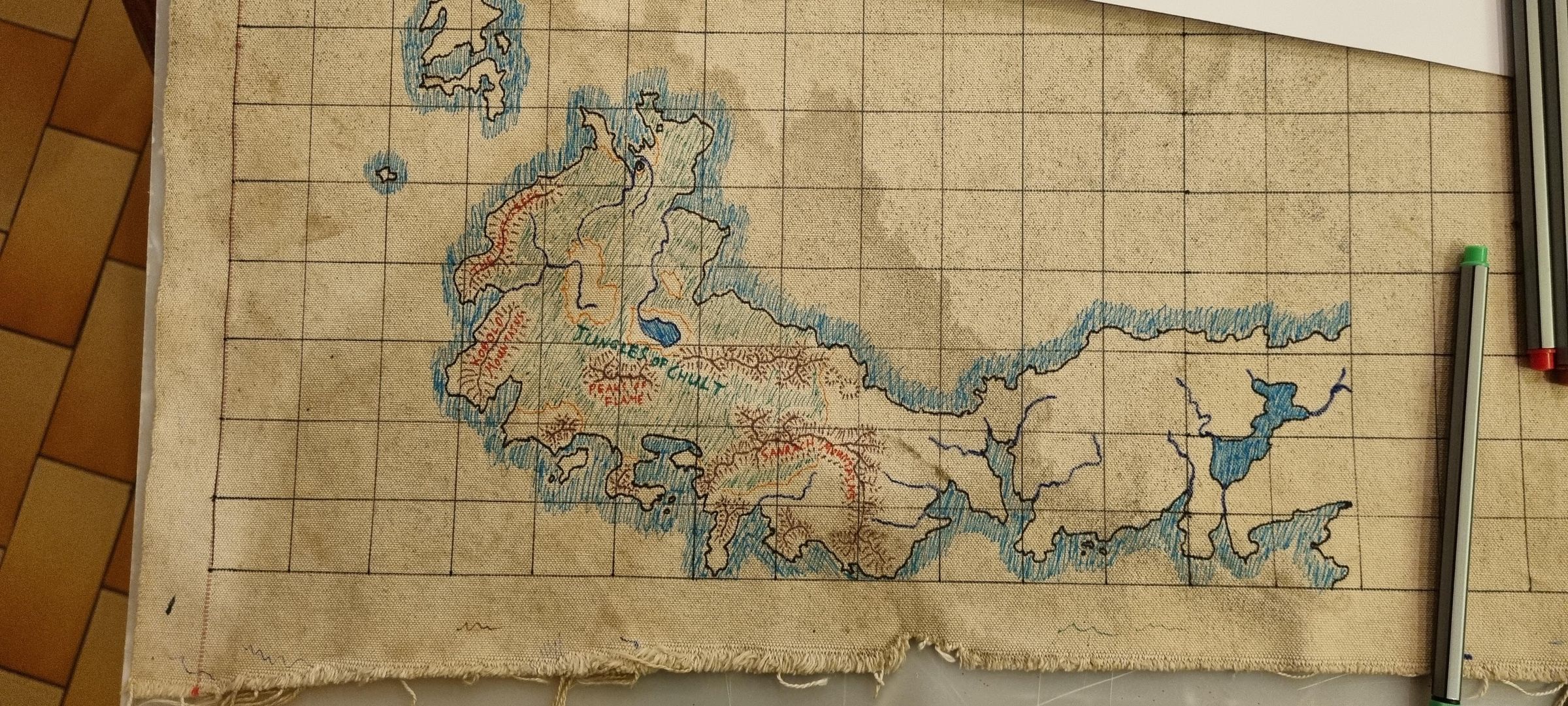 D&D Canvas Fantasy Map : 4 Steps (with Pictures) - Instructables