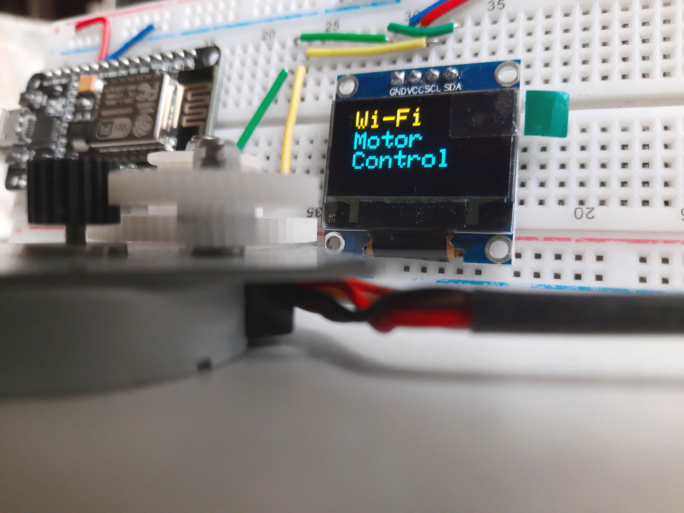 Wi-Fi Controlled Stepper Motor With an ESP Microcontroller : 10 Steps ...