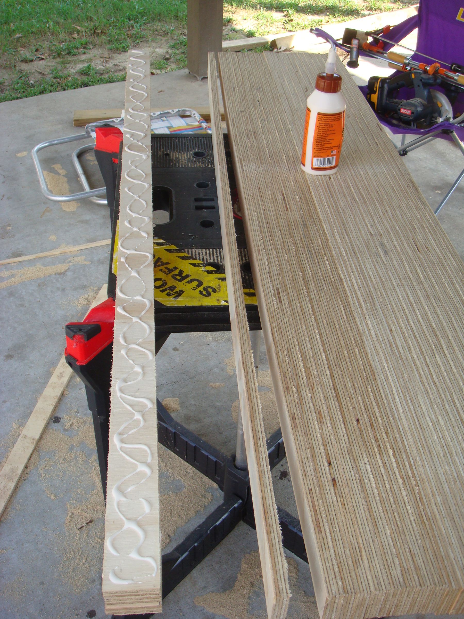 One Sheet Plywood Bench : 7 Steps (with Pictures) - Instructables