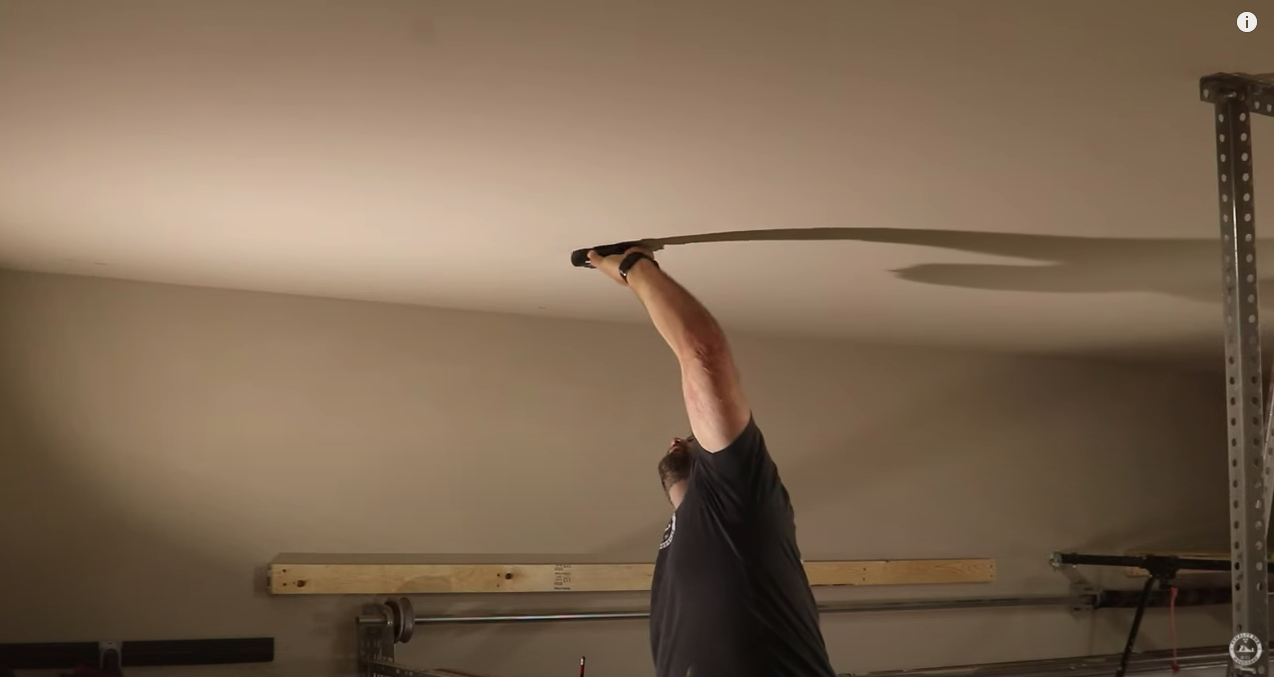 DIY Hanging Storage Shelves With Sliding Doors - Overhead Garage ...