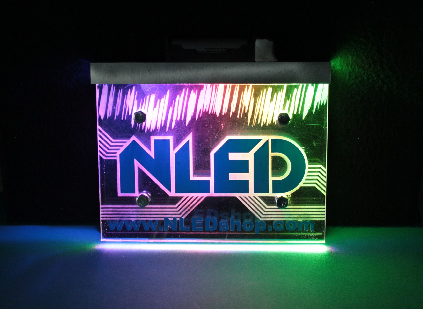 LED Pixel Edge Lit Acrylic Sign : 6 Steps (with Pictures) - Instructables