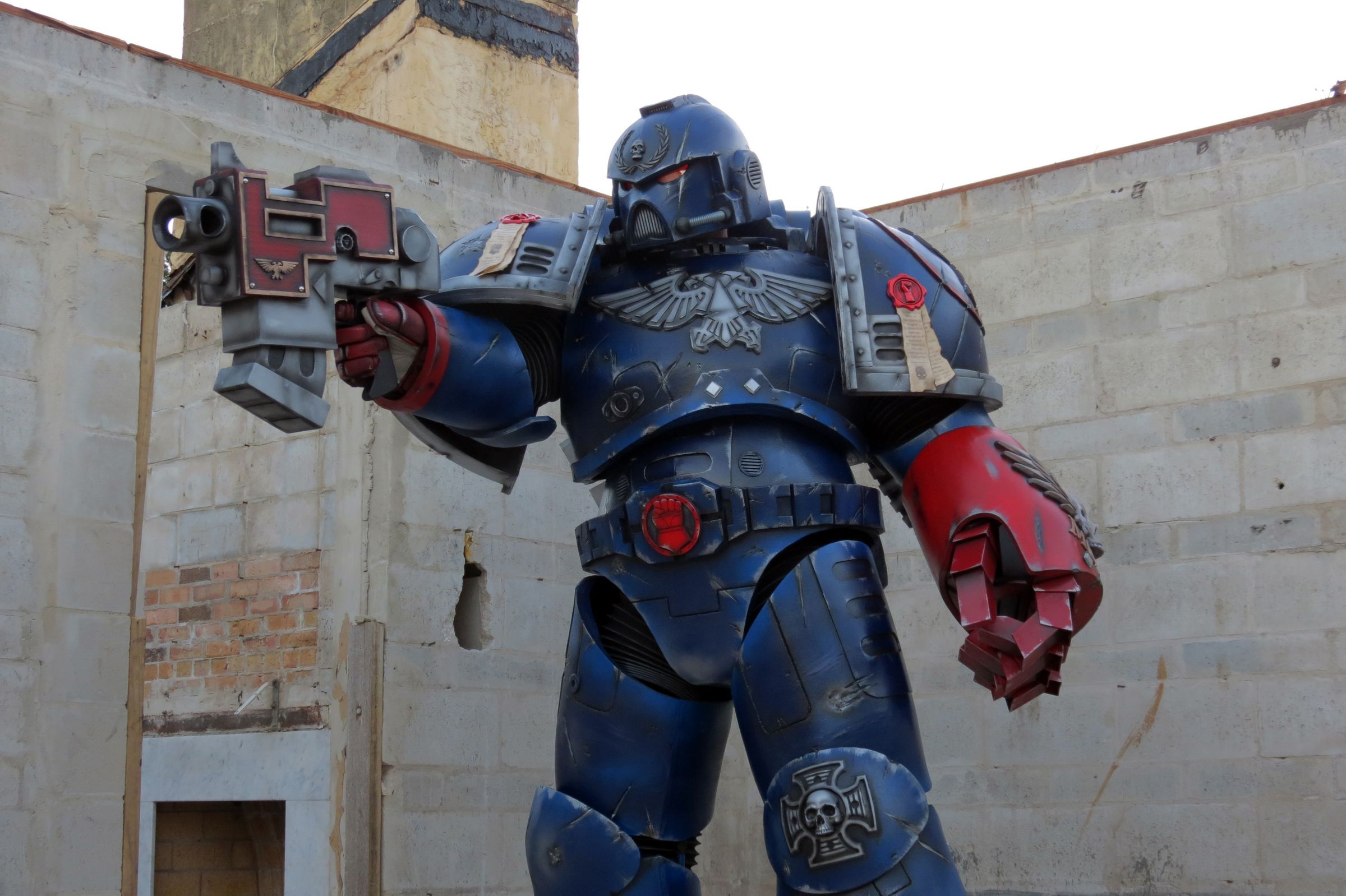 Gary Sterley's 40k Space Marine : 8 Steps (with Pictures) - Instructables