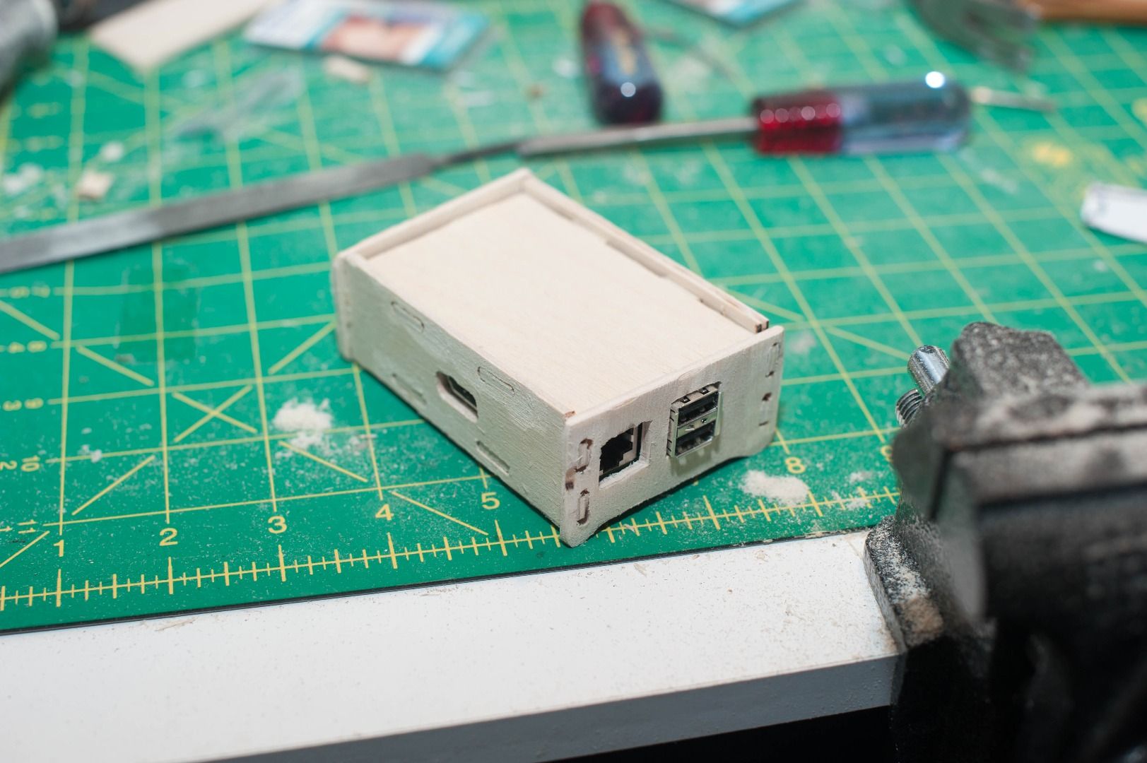 Simple Snap Together Raspberry Pi Wood Case : 7 Steps (with Pictures) - Instructables