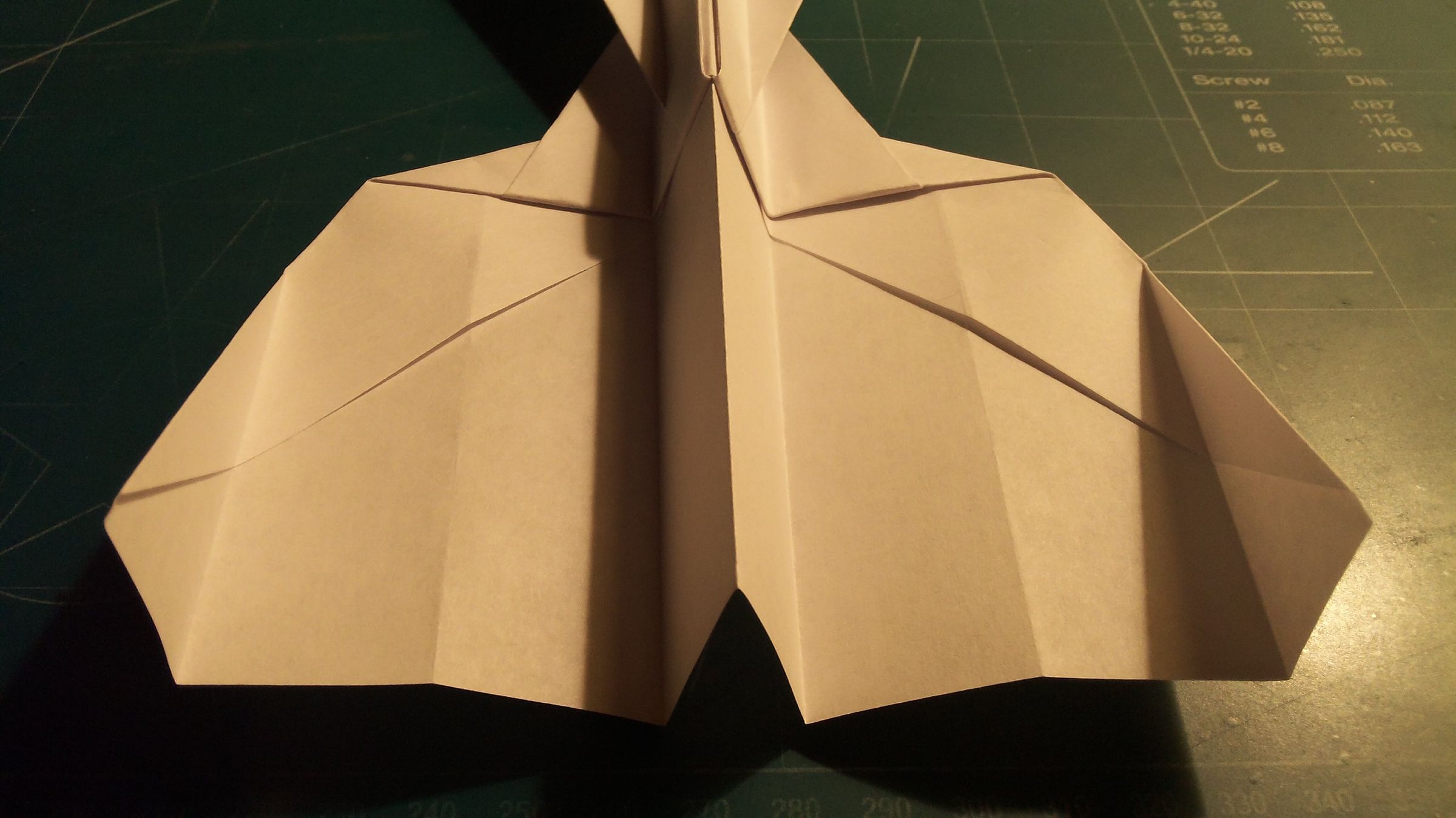 How to Make the Super StratoVulcan Paper Airplane : 6 Steps (with ...