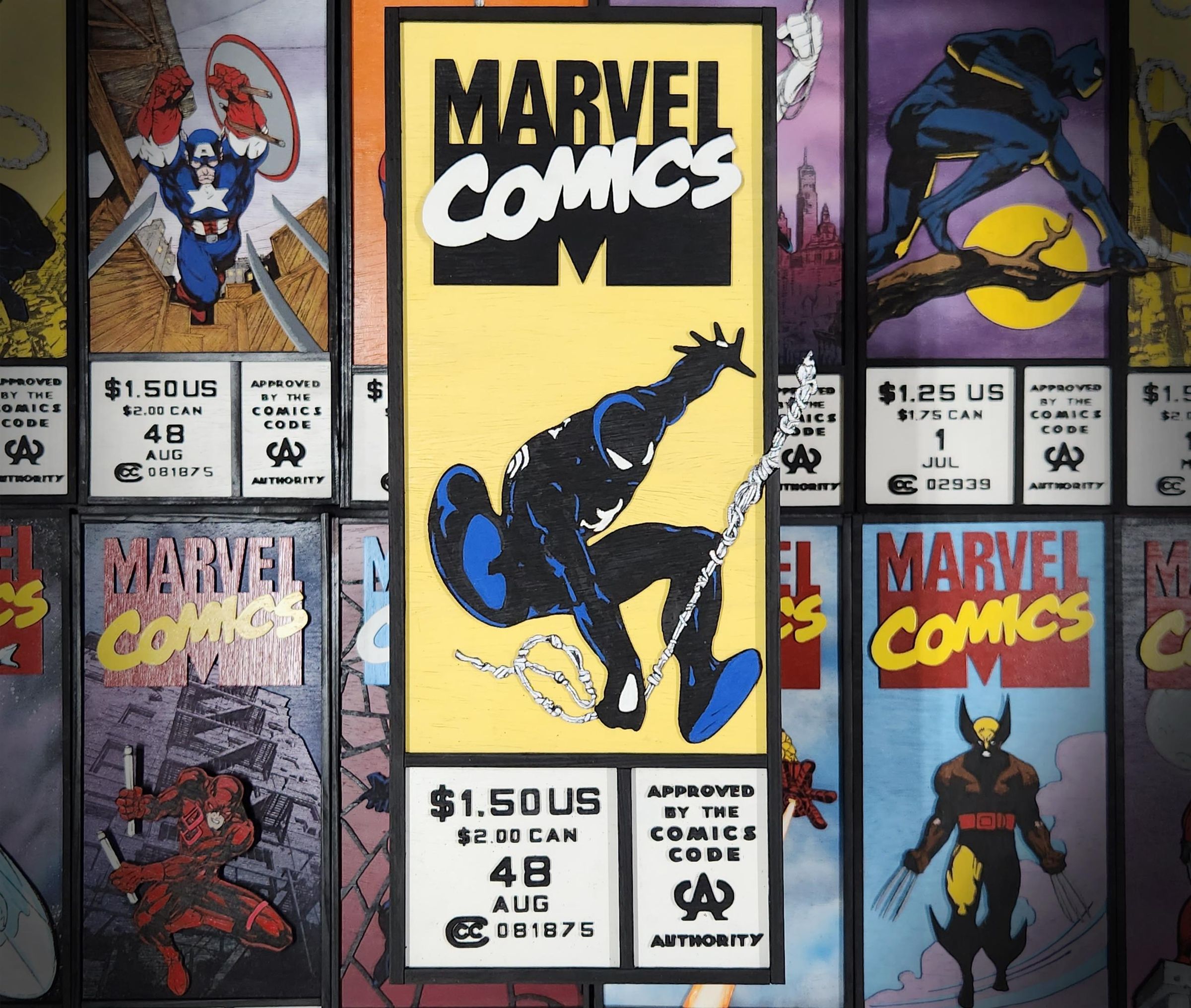 Plywood Comic Book Corner Art - Laser Engraver Project - With Files ...