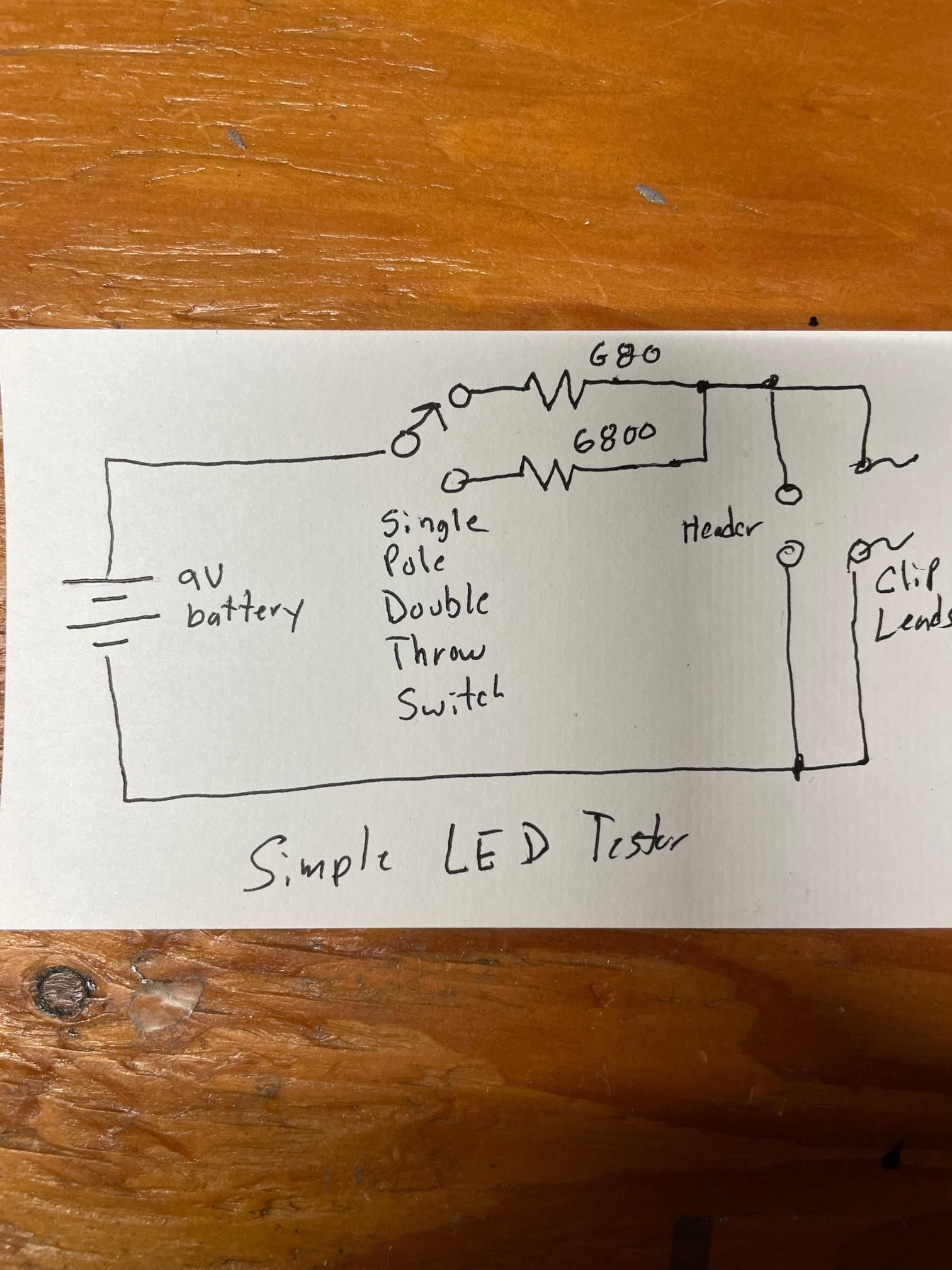 Simple LED Checker : 5 Steps (with Pictures) - Instructables