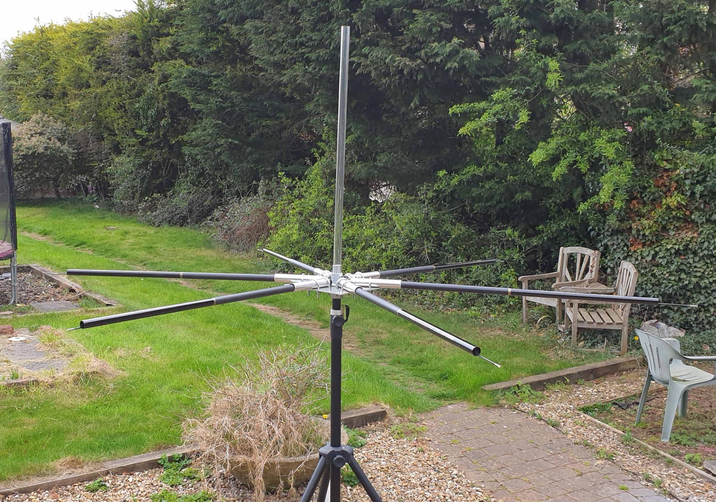 Broadband Hex Beam Antenna - 6 Band : 6 Steps (with Pictures ...