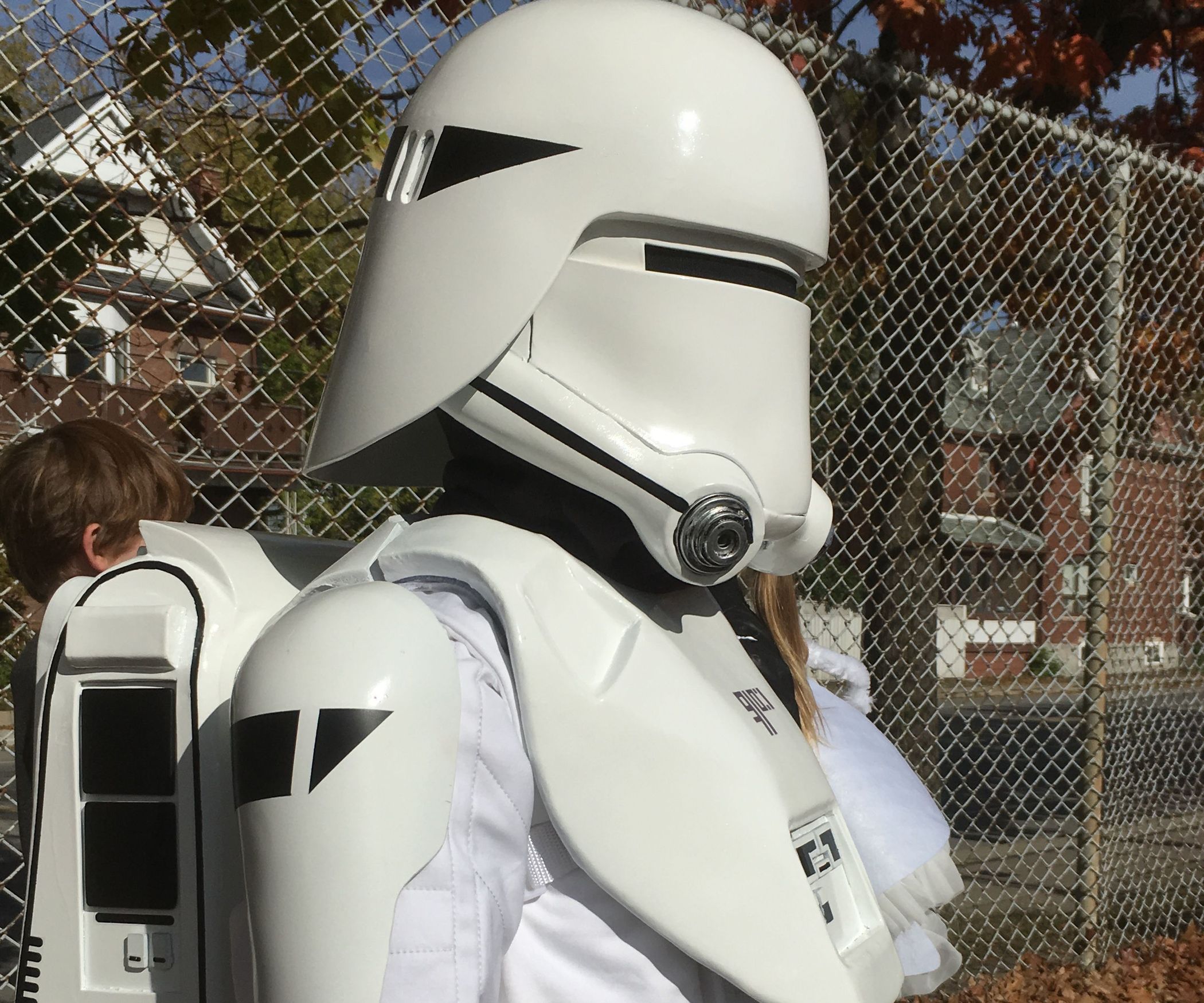 Child Sized First Order Snowtrooper Costume : 9 Steps (with Pictures ...