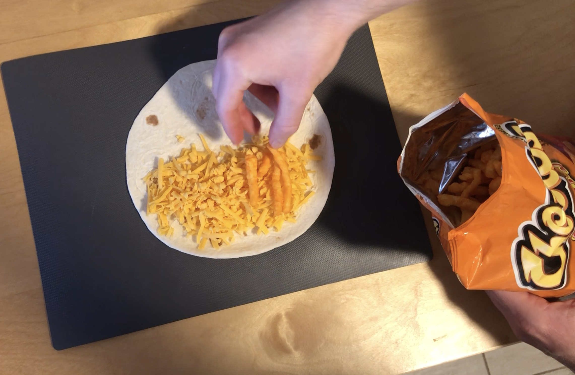 Cheetos Quesadilla - Copycat Taco Bell Recipe : 4 Steps (with Pictures ...