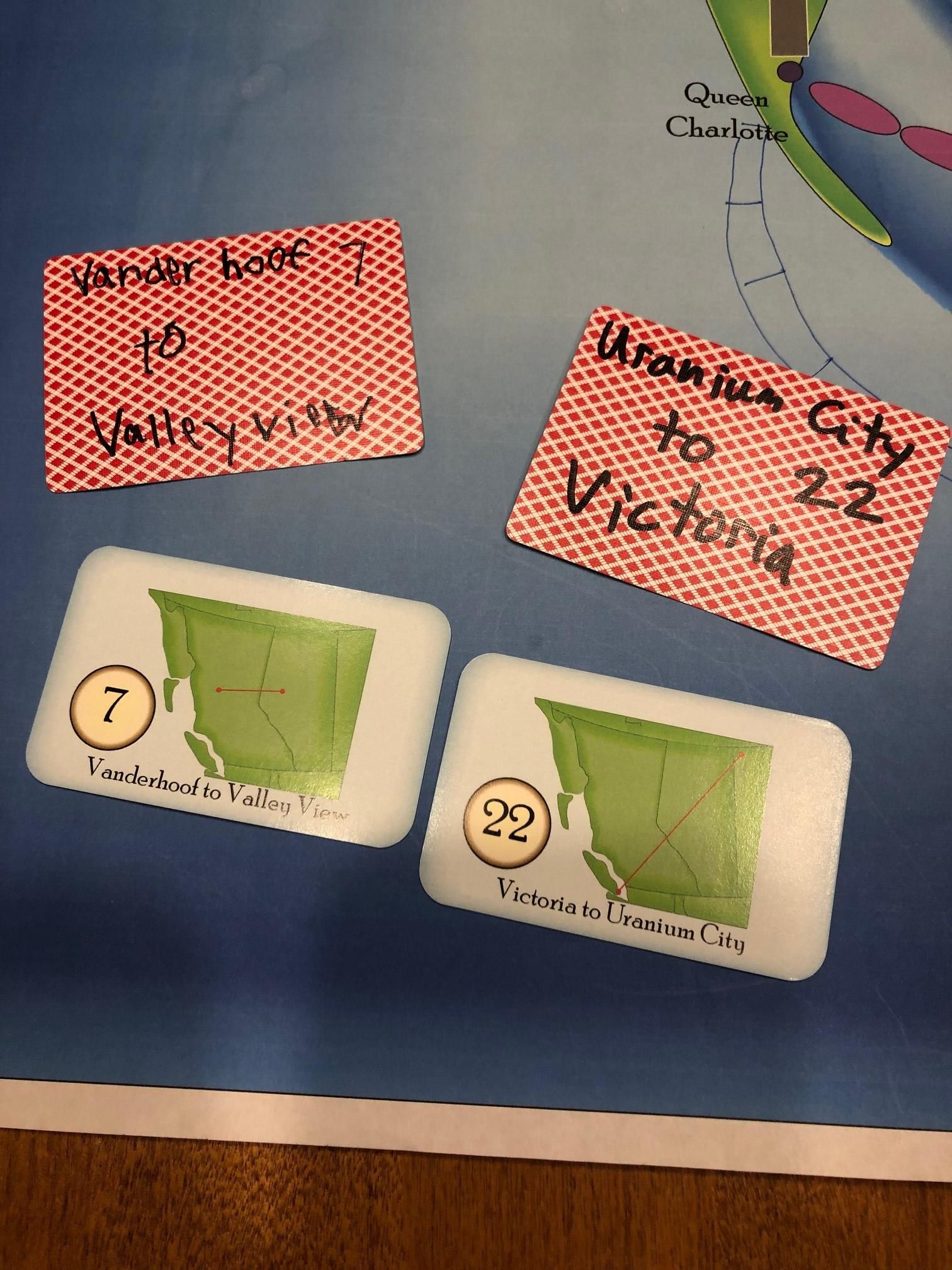 Western Canadian Map for Ticket to Ride : 10 Steps (with Pictures ...