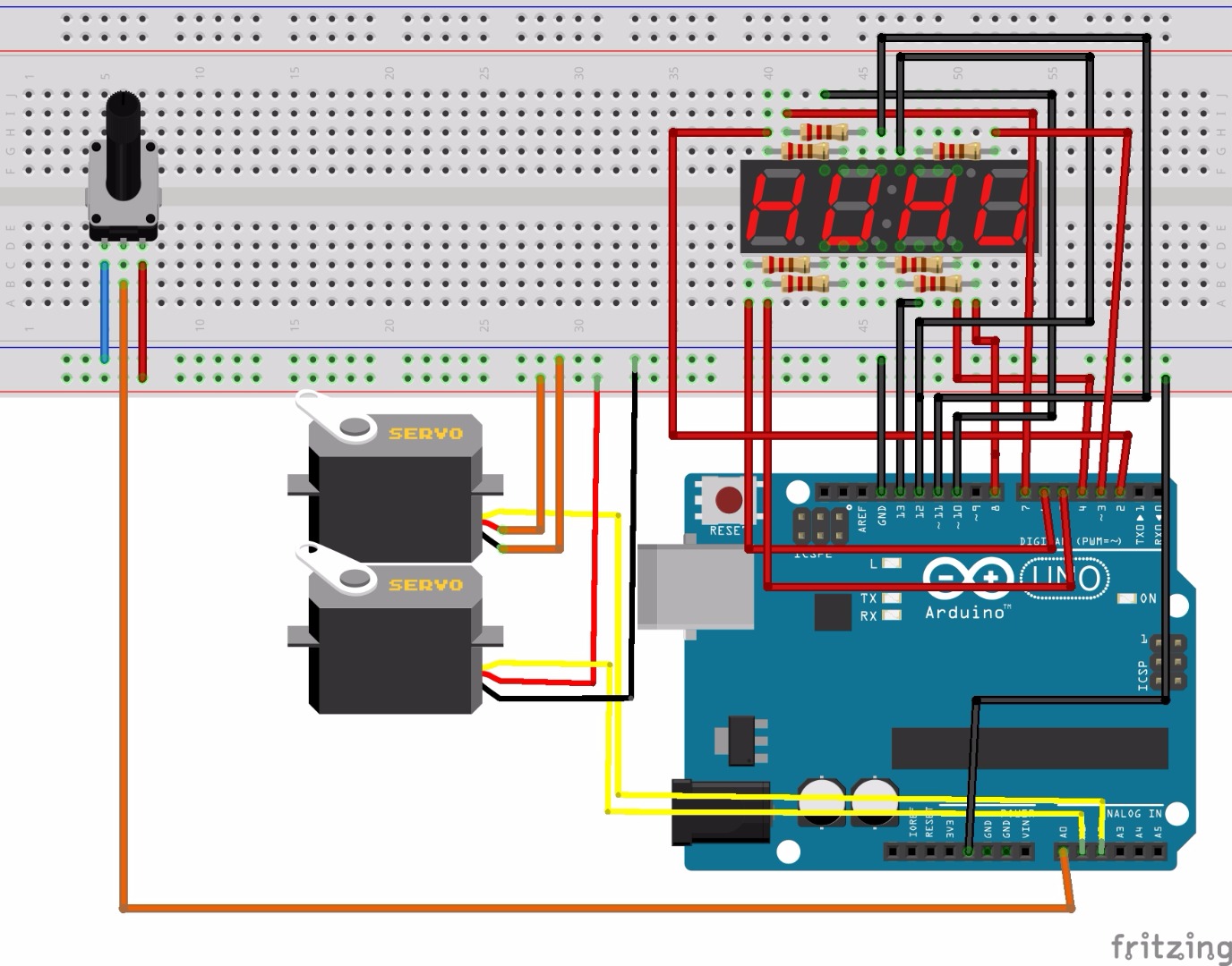 Servo Controlled Car Gauges : 5 Steps (with Pictures) - Instructables