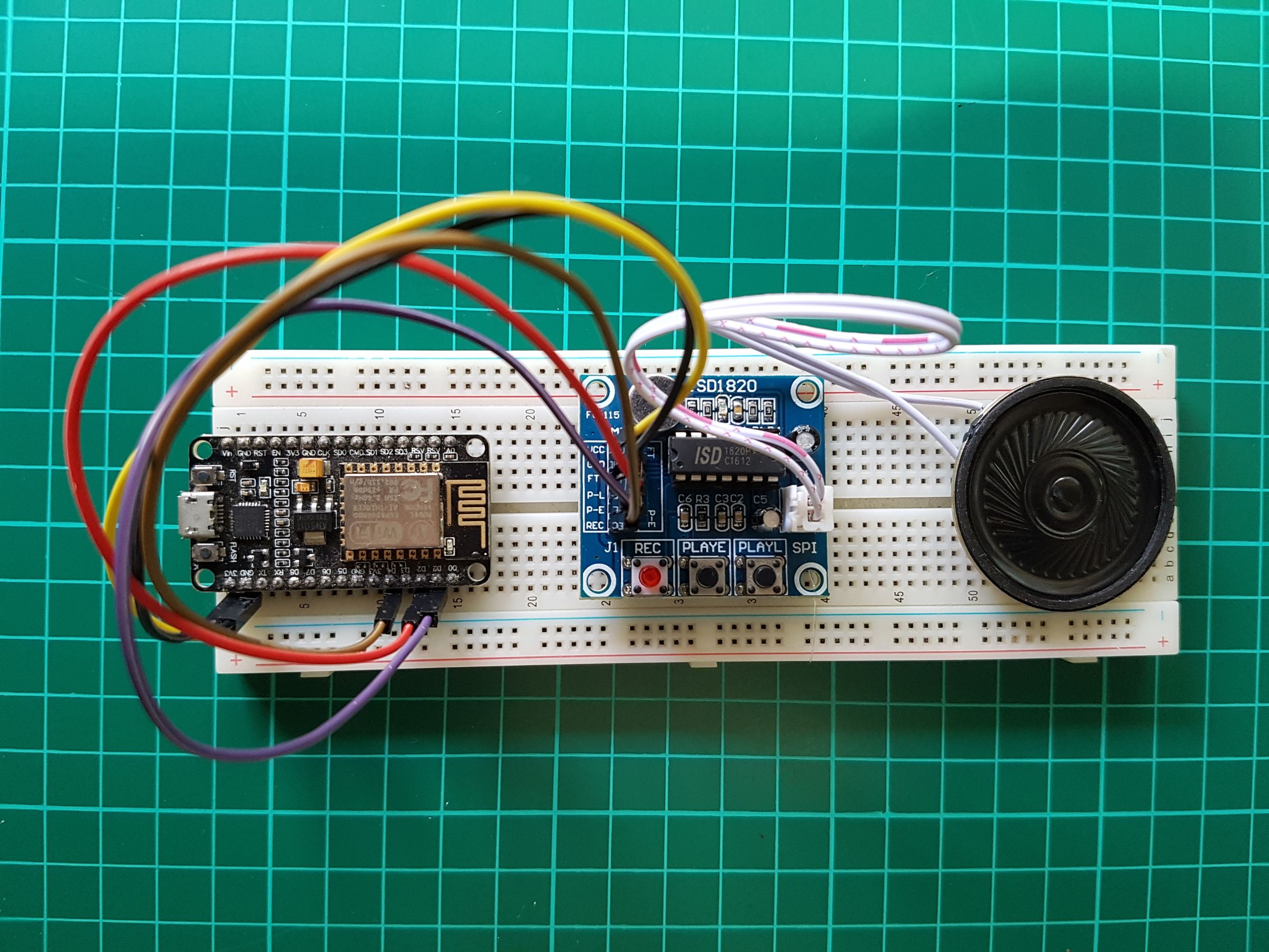 NodeMcu Speak With ISD1820 Module : 3 Steps - Instructables
