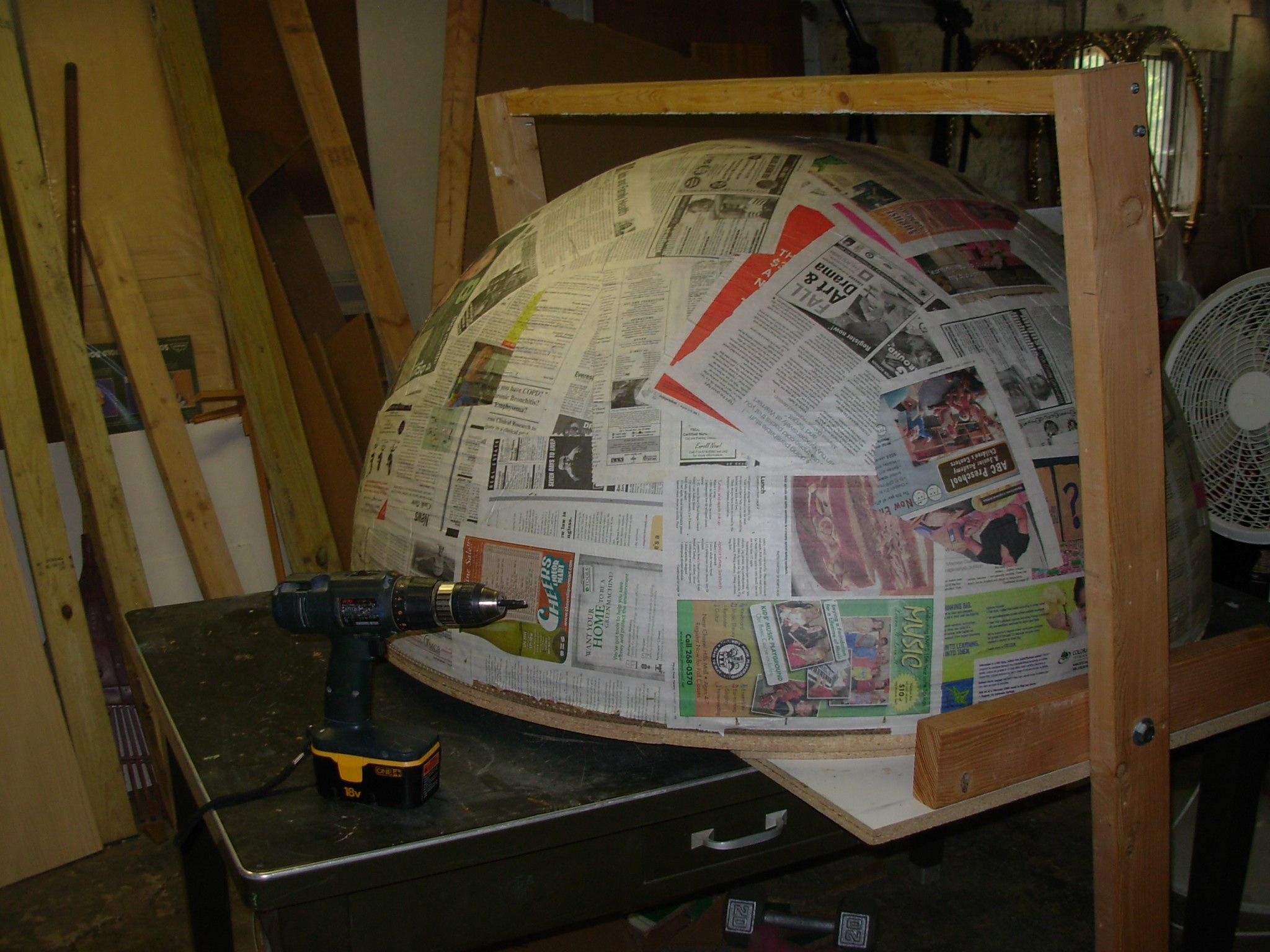 Cardboard Ball Chair : 14 Steps - Instructables