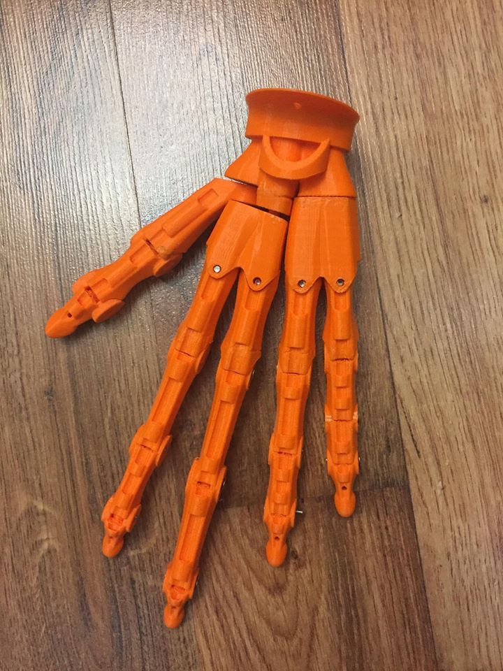 3D Printed Bionic Hand Skeleton : 8 Steps (with Pictures) - Instructables