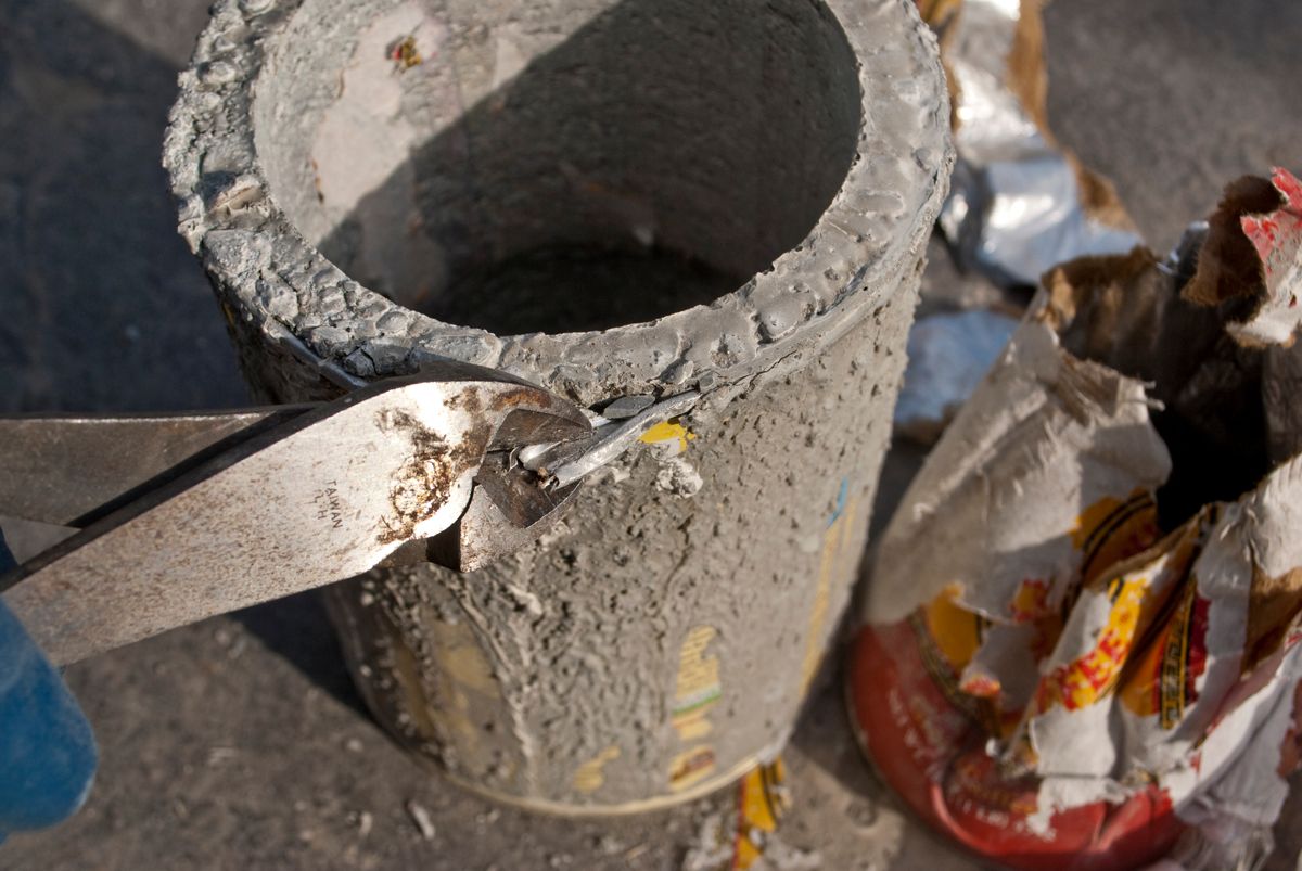 DIY CONCRETE:: Cylinders From Cardboard Tubes : 7 Steps (with Pictures ...