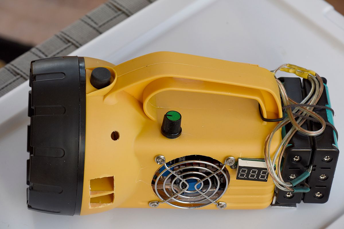 My 100W LED Flashlight Version. : 5 Steps (with Pictures) - Instructables