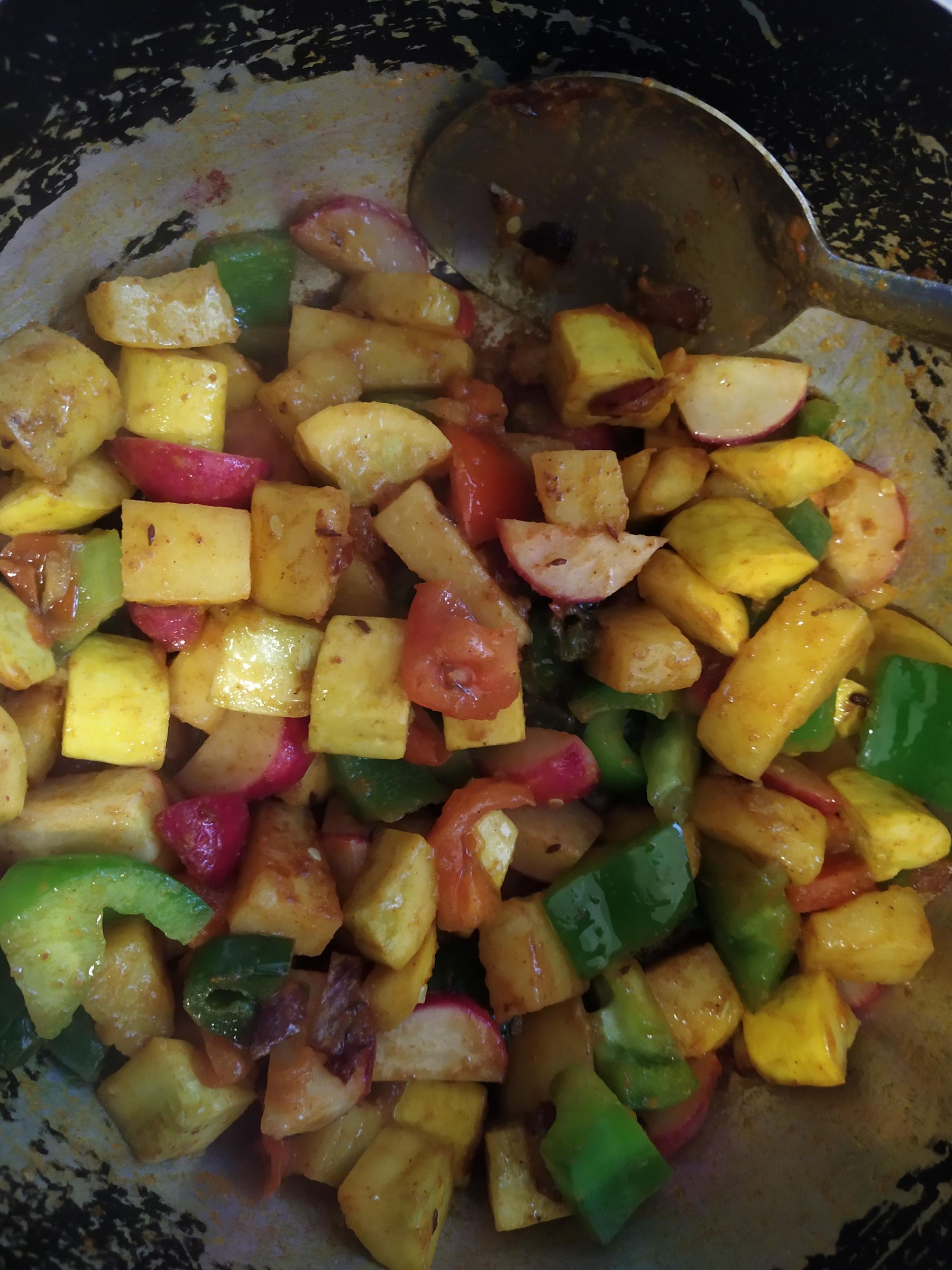 Sukka Roti a Traditional Asian Flat Bread and Mixed Vegetables. : 12 ...