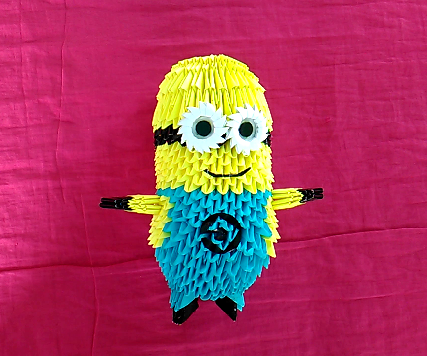 Paper Minion : 4 Steps - Instructables