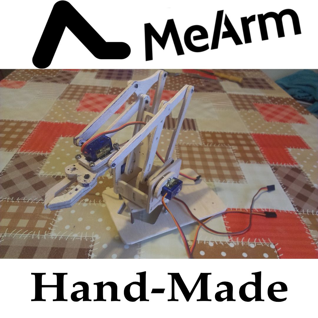 Hand-Made MeArm : 7 Steps (with Pictures) - Instructables