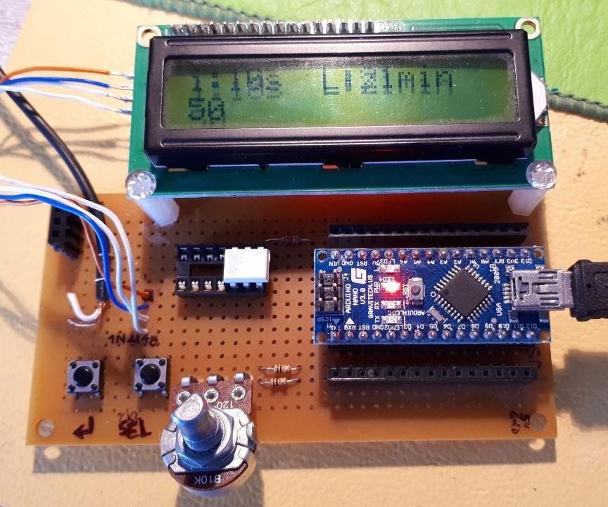 Intervalometer With Potentiometer : 4 Steps - Instructables