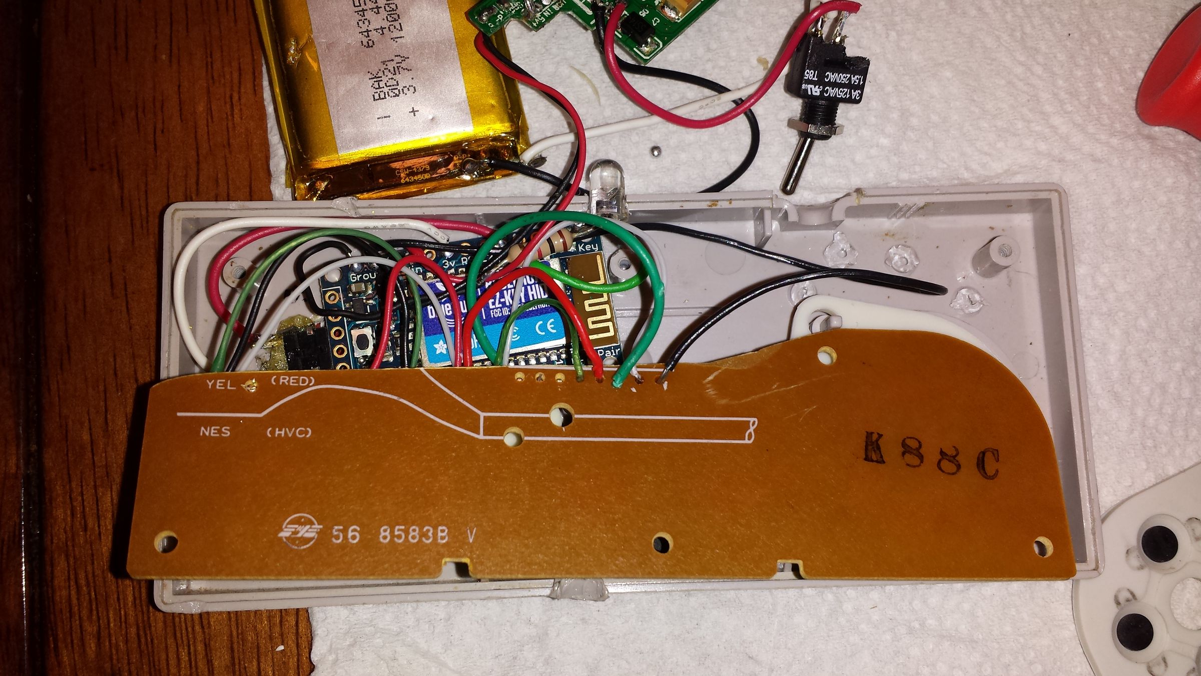 Bluetooth NES Controller Mod : 6 Steps - Instructables