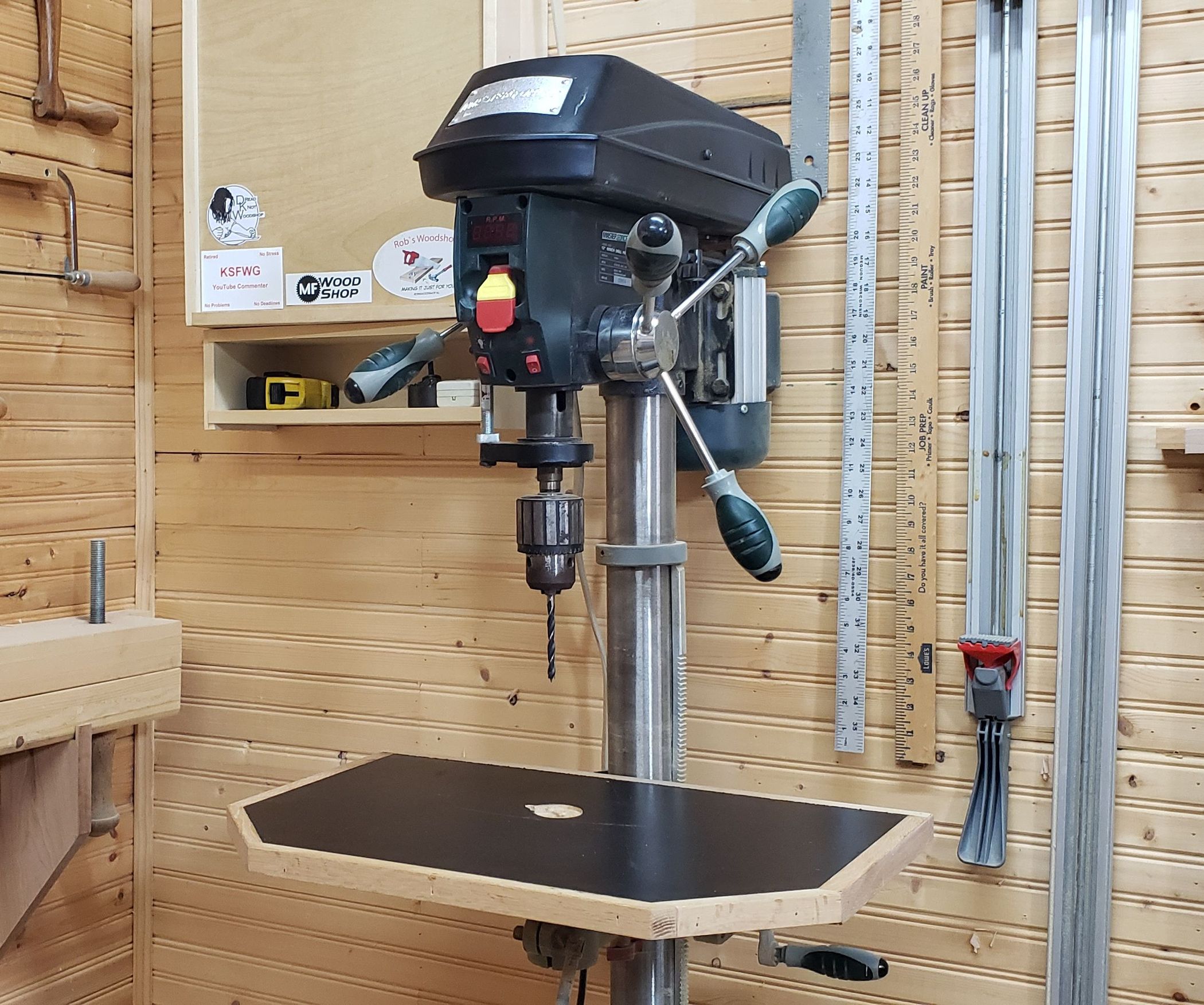 Homemade Vertical Drill Press Clamp : 7 Steps (with Pictures ...