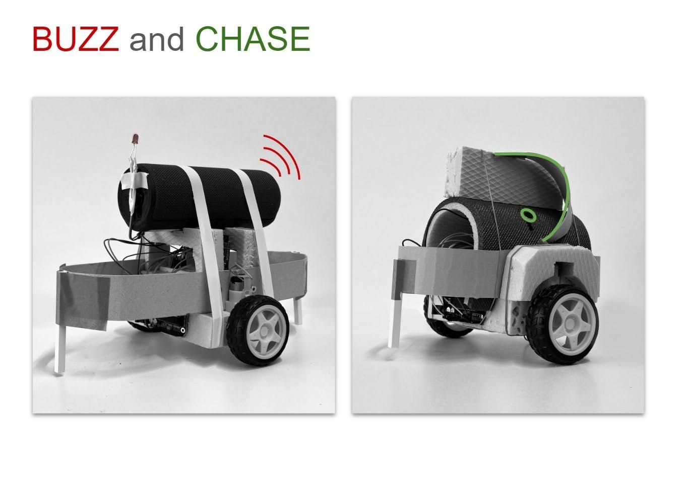 Buzz and Chase: Robots Reacting to Sound Frequency : 8 Steps ...