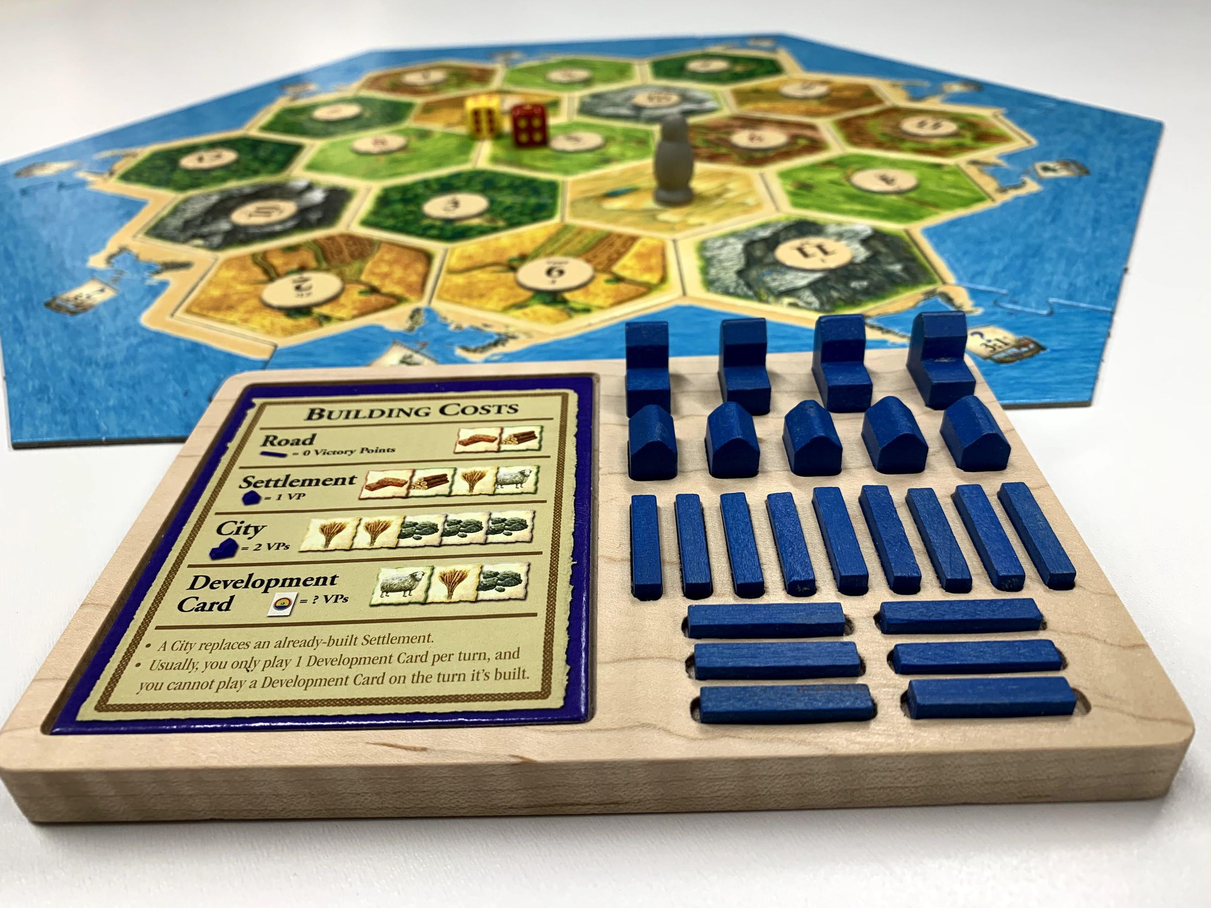 Settlers of Catan Table Top Game Piece Tray : 8 Steps (with Pictures ...