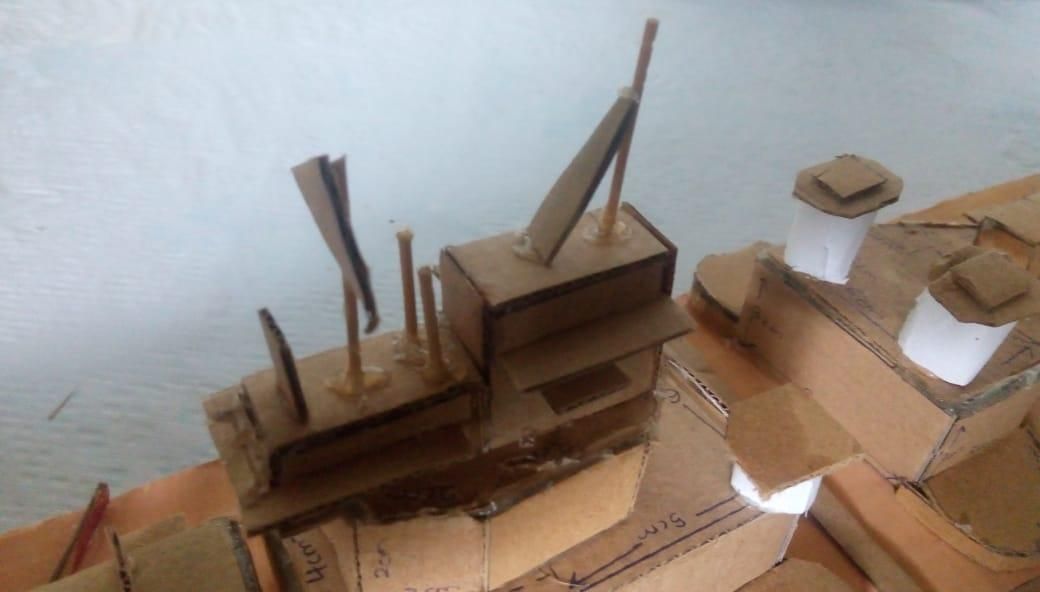 Cardboard Model Battleship:HMS Prince of Wales : 19 Steps - Instructables