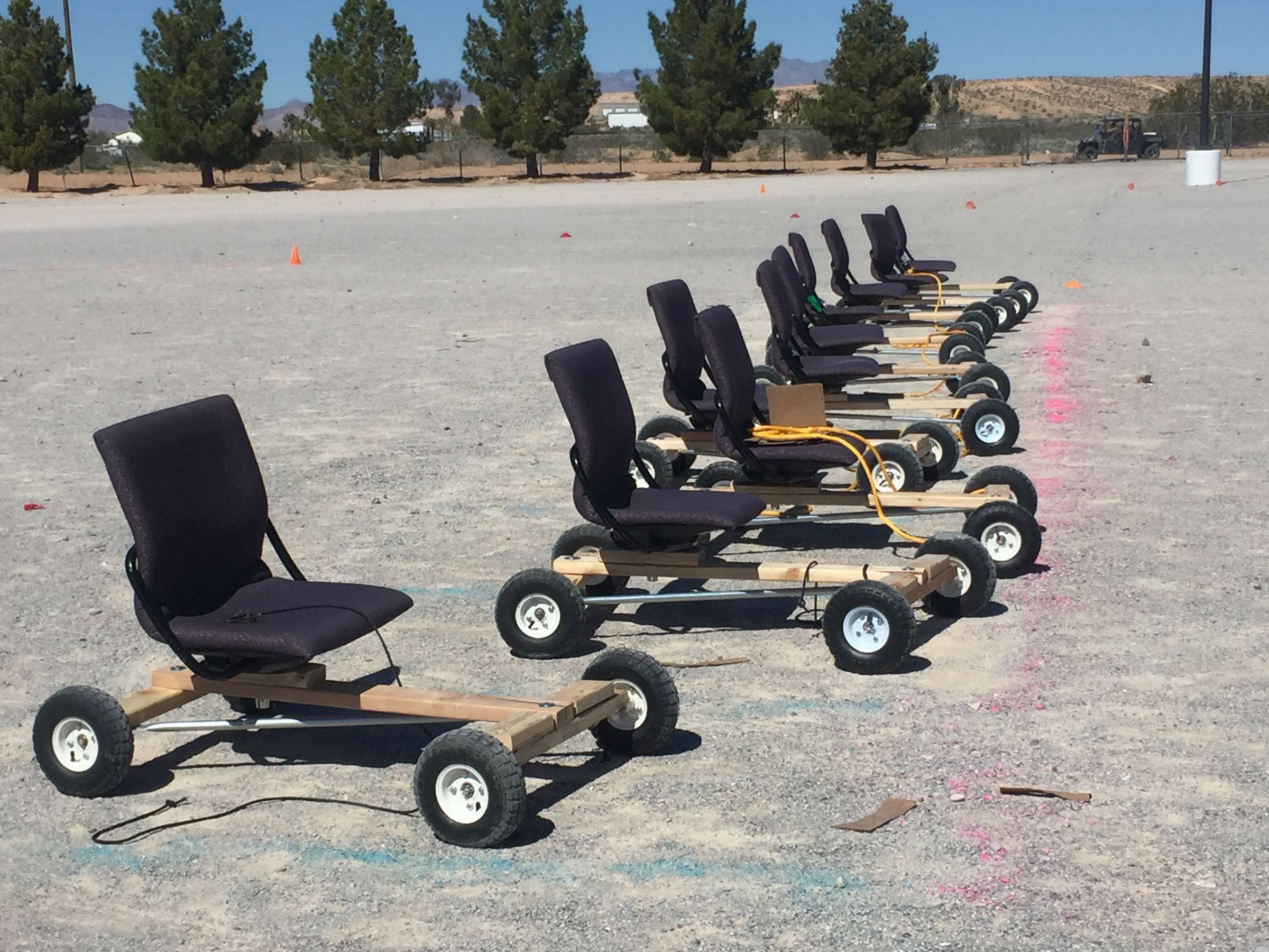 Office Chair Racer With Articulated Steering : 13 Steps (with Pictures ...