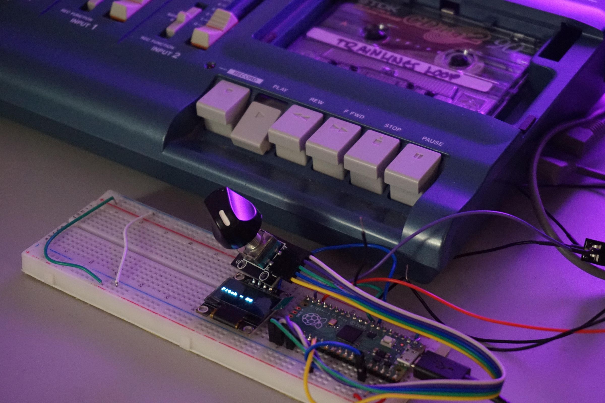 Pitch Sequencer for Tascam Porta 02 | PWM Microcontroller Tape ...