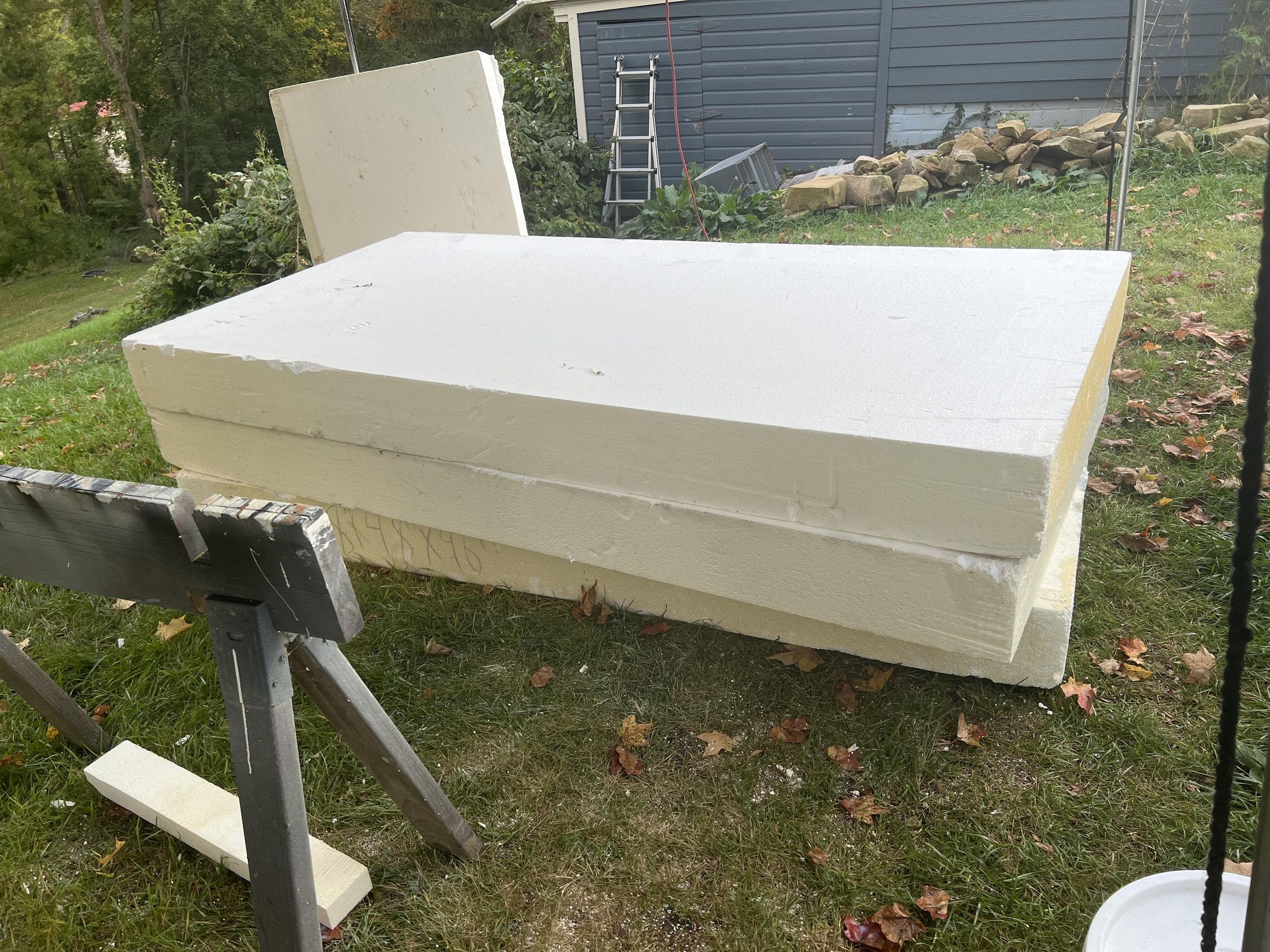 Over Sized Skeleton Breaking Out of My Home : 11 Steps (with Pictures ...