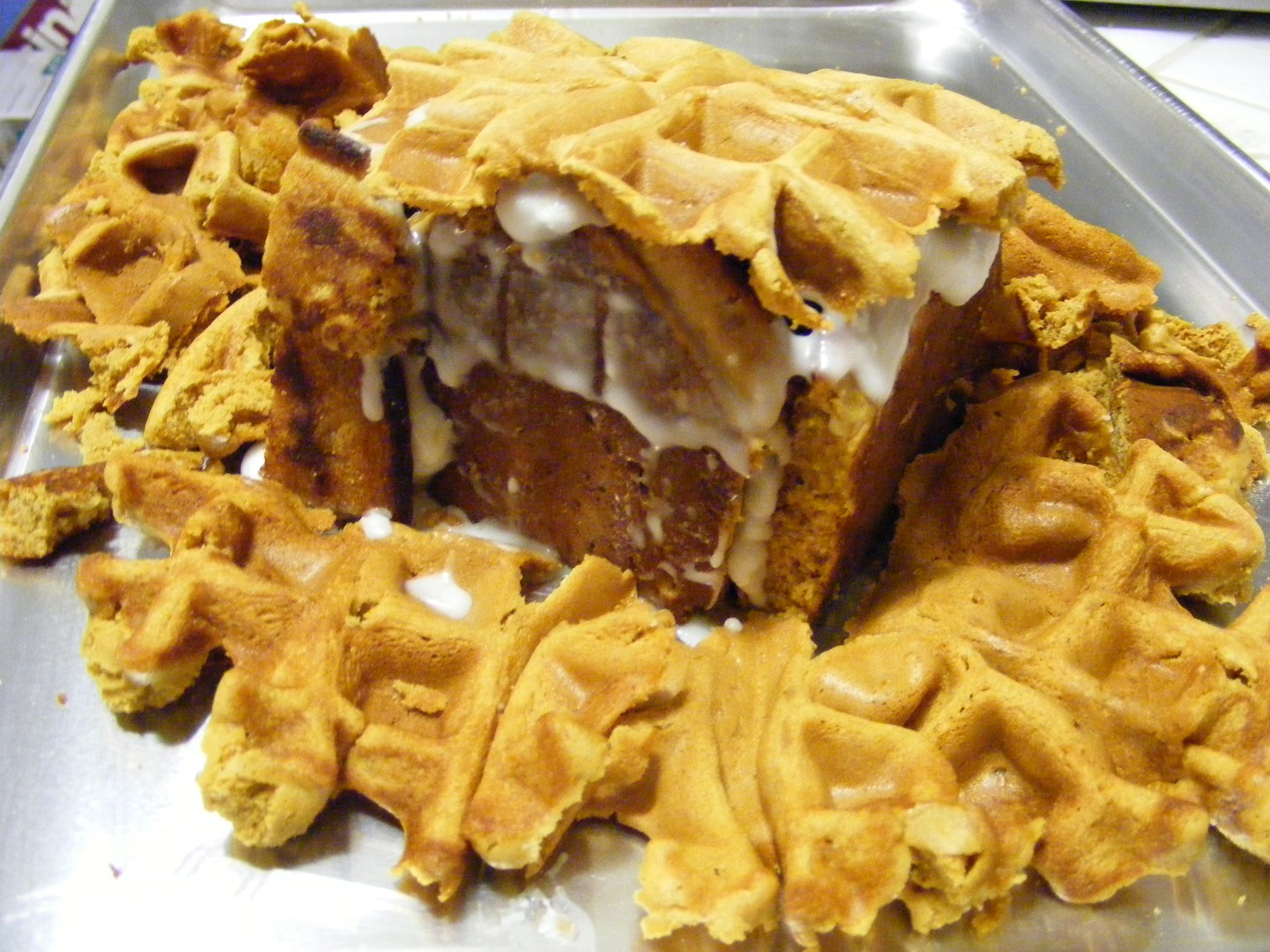 Gingerbread Pancake and Waffle House (Kiteman's Shed) (with Pictures ...