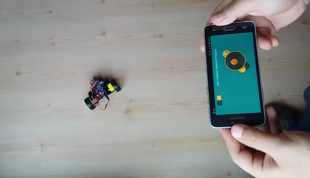 Arduino - Smartphone Controlled Arduino Robot Car Via Bluetooth (G ...