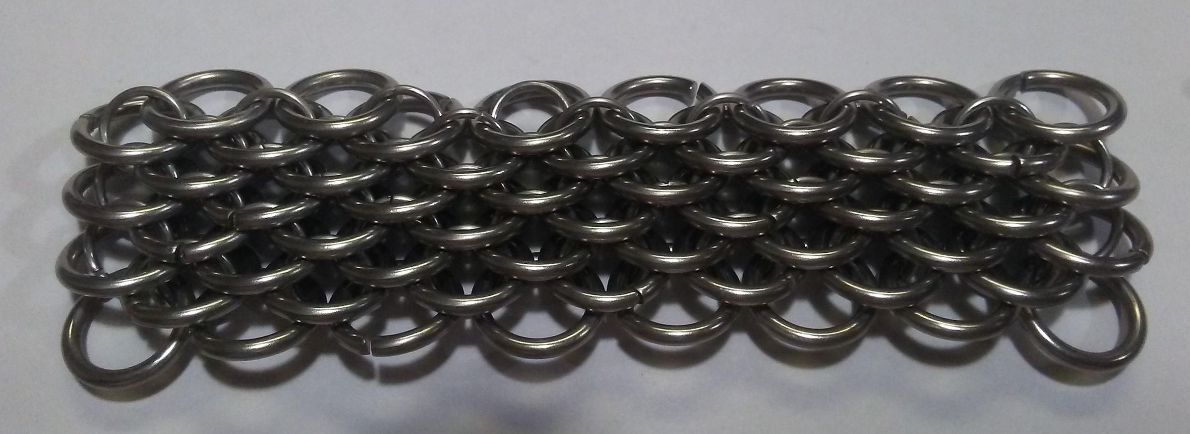How to Weave Dragon-scale Chain Mail : 5 Steps - Instructables