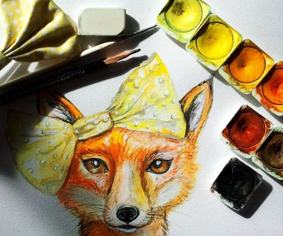 How to Paint a Fox in Watercolour : 8 Steps - Instructables