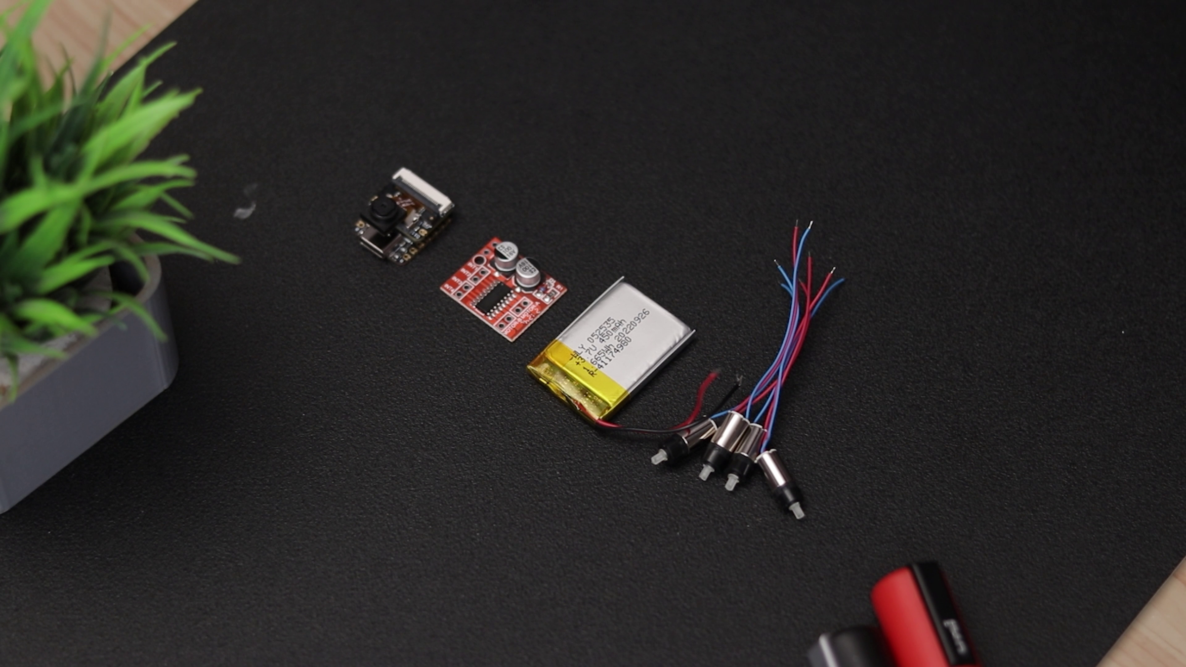 DIY Smartphone-Controlled Tiny Car With Live Camera Feed : 8 Steps ...