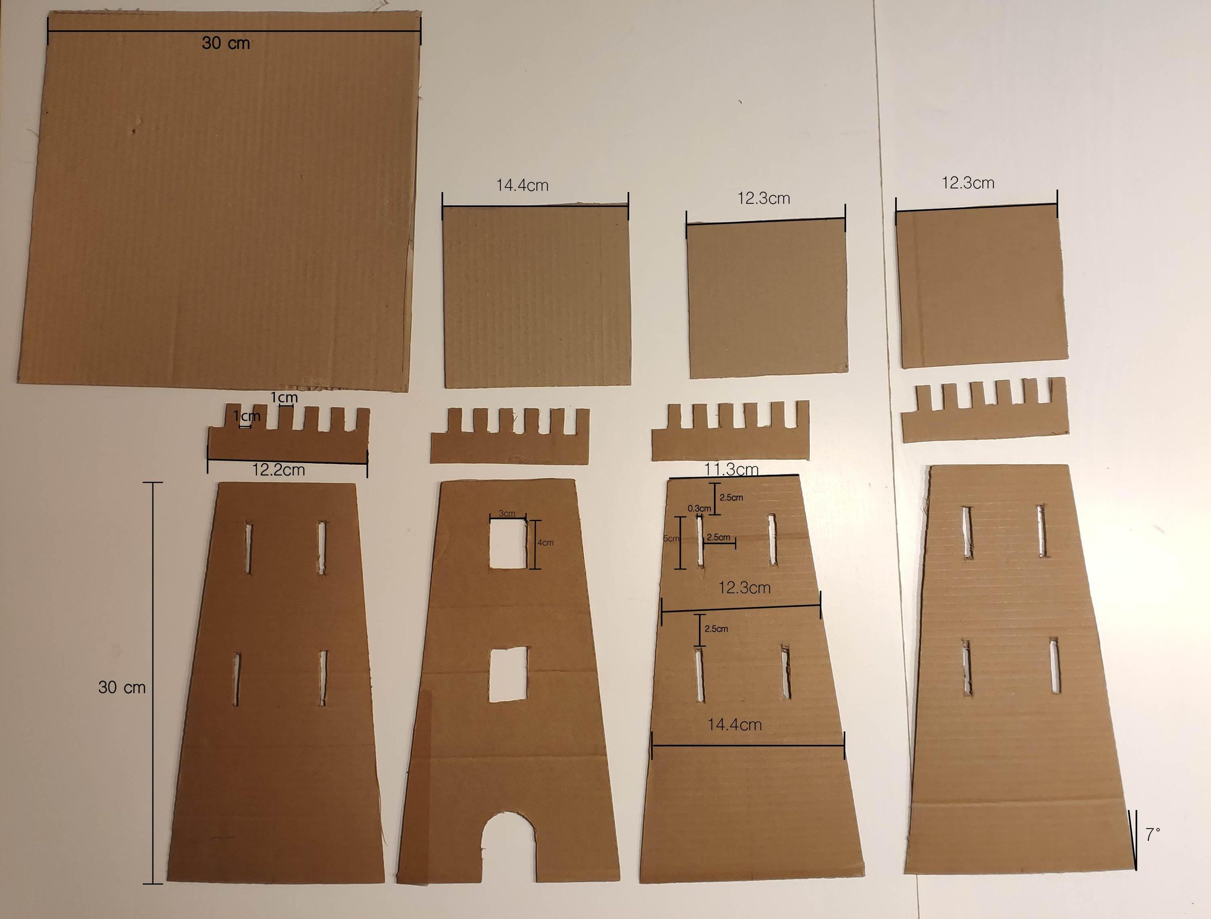 How to Make a Cardboard Castle Tower : 11 Steps - Instructables