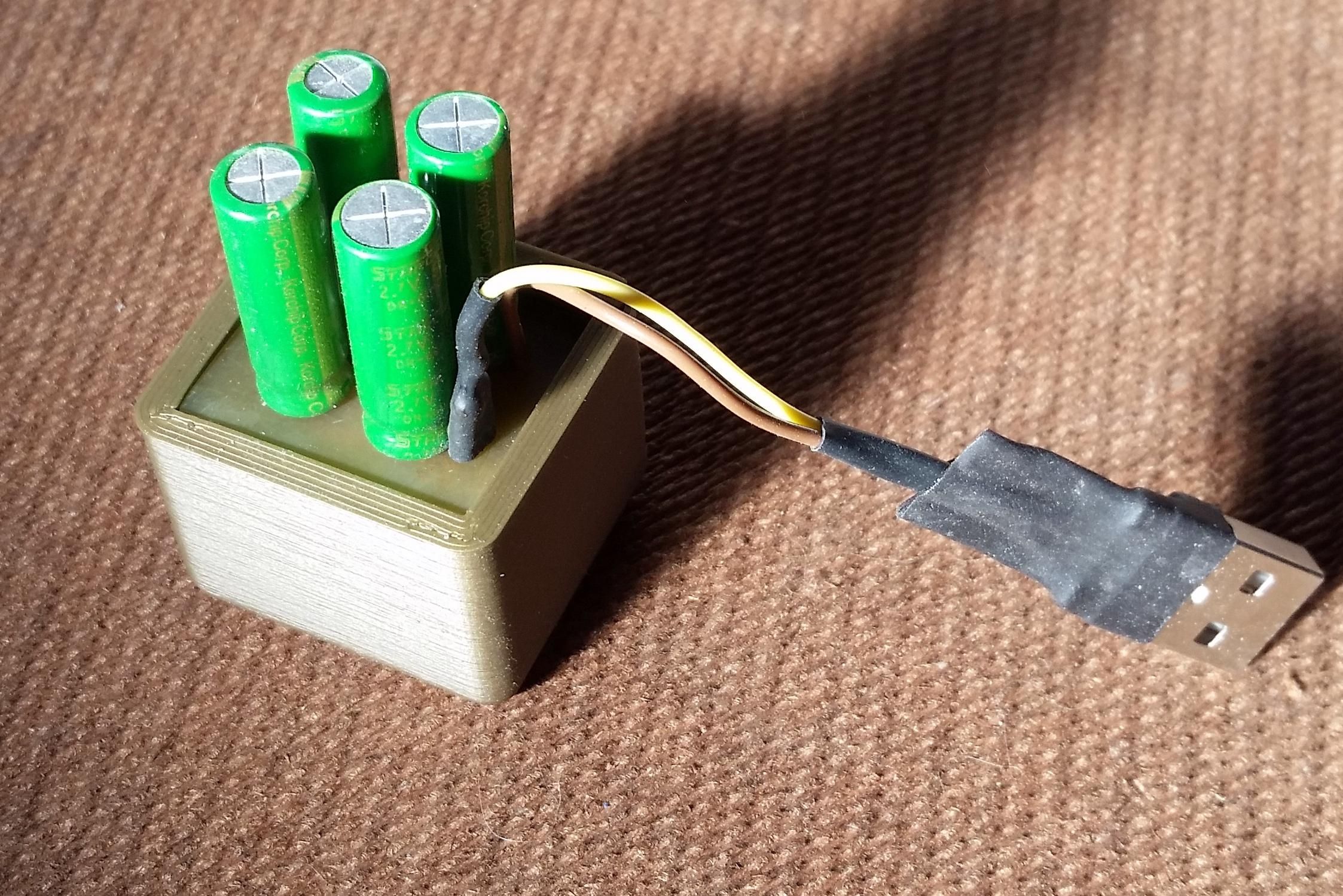 Supercapacitor USB Flashlight : 3 Steps - Instructables