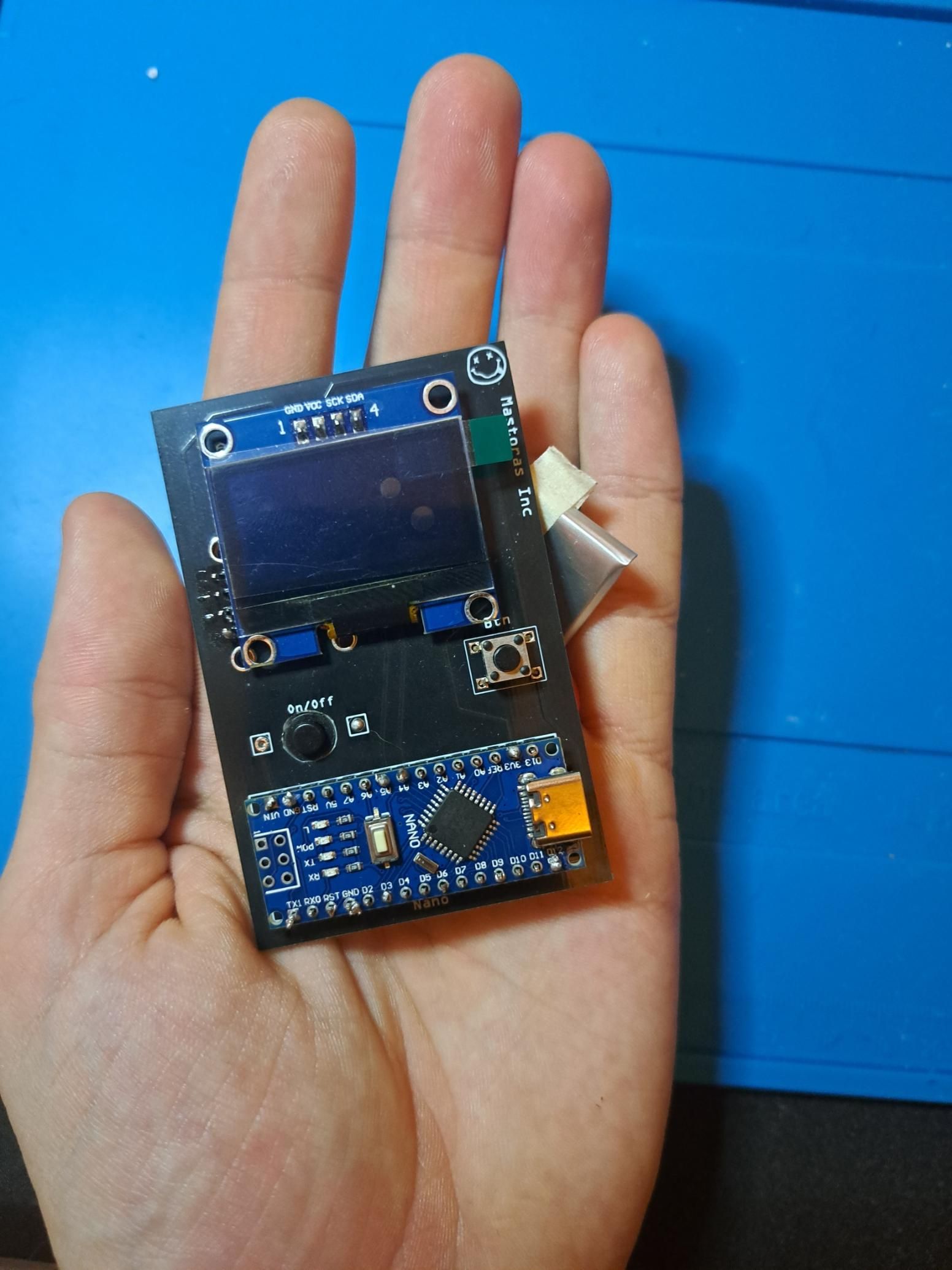 Single-Button Game Console With Arduino and PCB : 6 Steps (with ...
