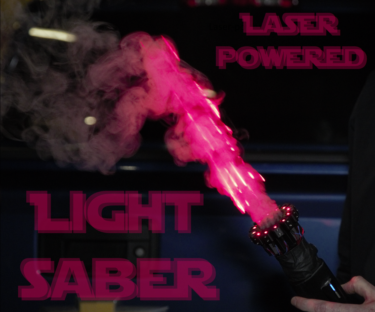 Laser-powered Light Saber : 13 Steps (with Pictures) - Instructables