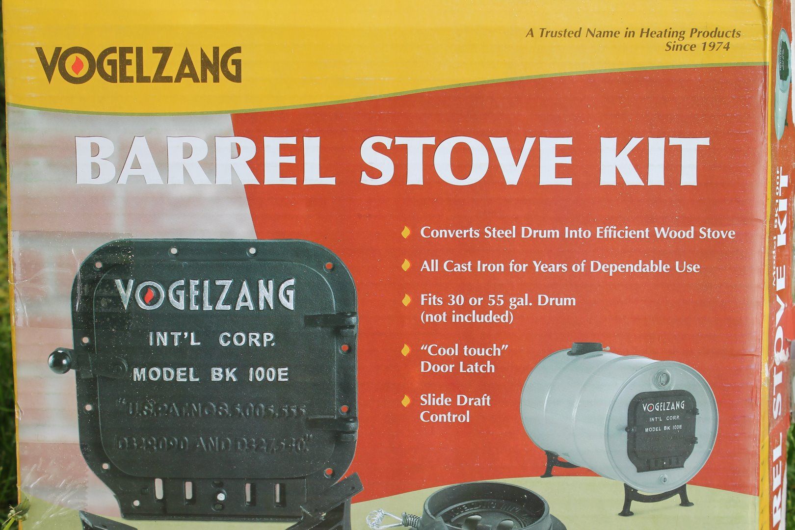 Barrel Stove Kit Smoker