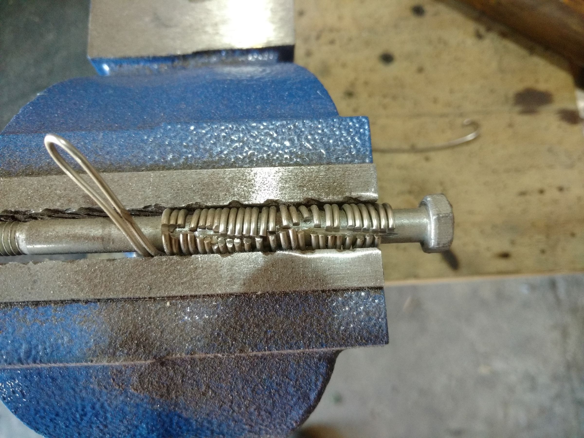 Seat Cover Upholstery Hog Rings & Tool : 4 Steps (with Pictures ...