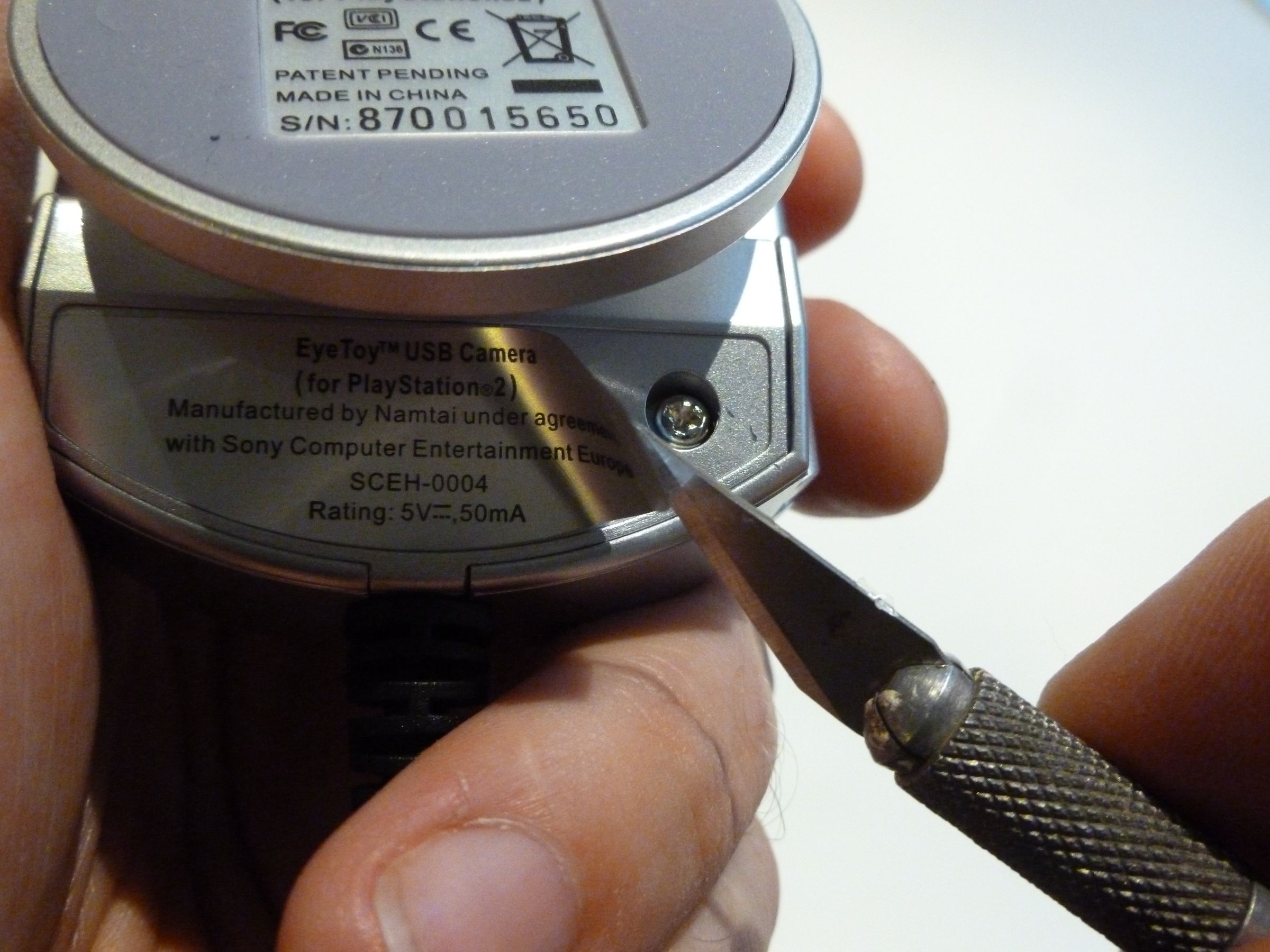 SONY EyeToy USB Webcam to Microscope Up-cycle Project : 10 Steps ...