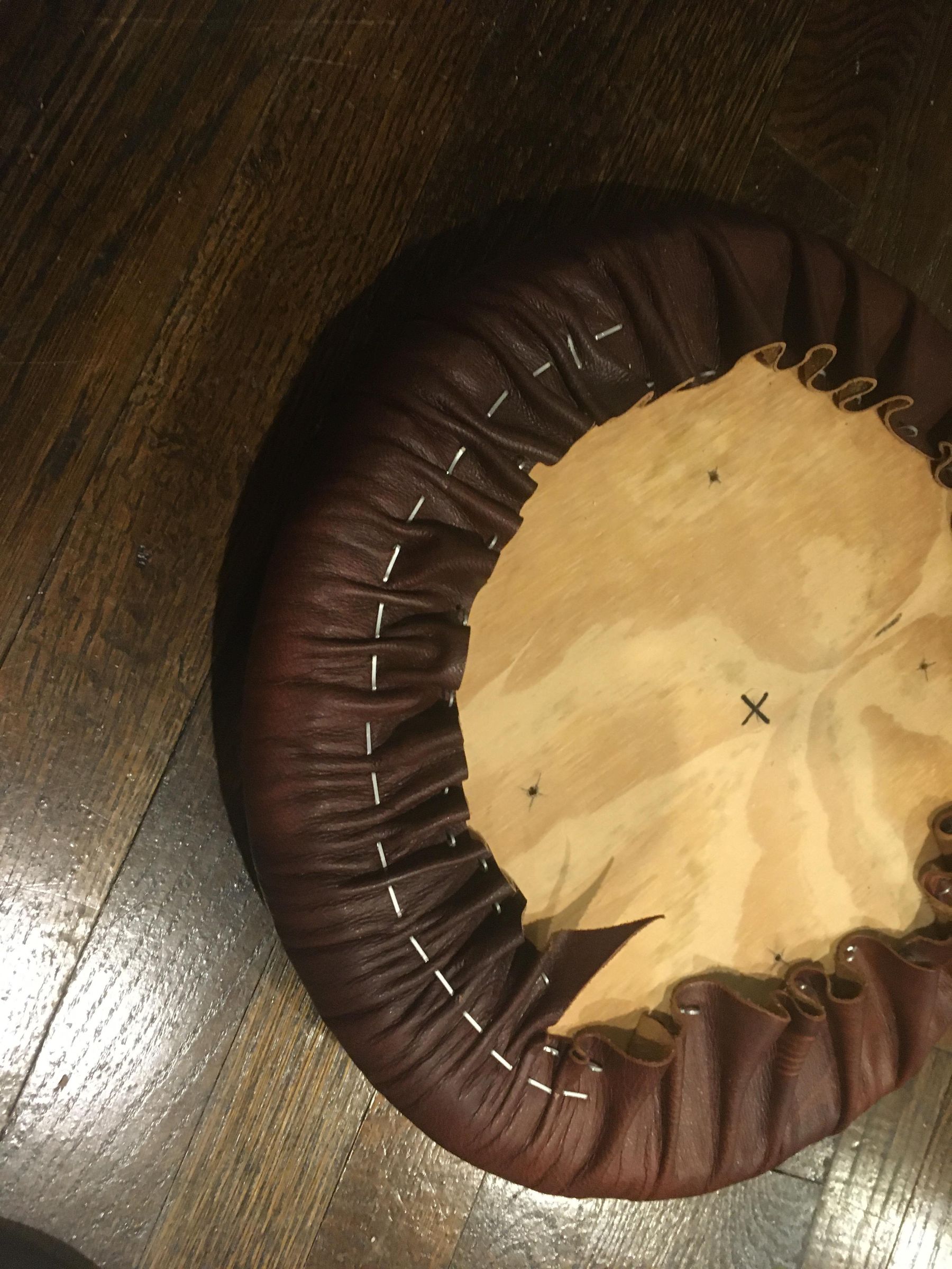 Broken Barstool Upgrade (Leather Edition!) : 23 Steps (with Pictures ...