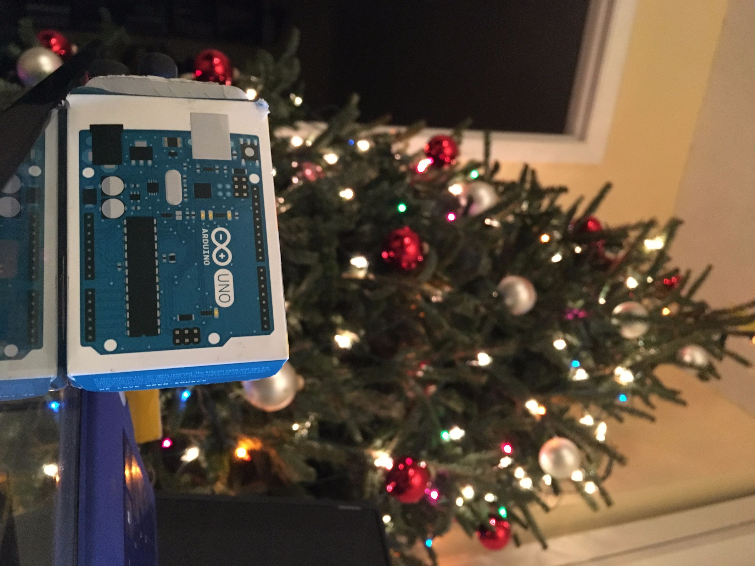 Christmas Tree IoT (Internet of Trees) Using Arduino/WiFI Shield : 8 ...