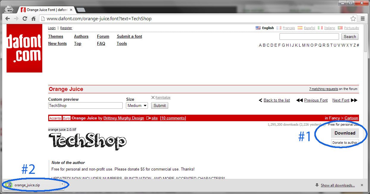 How to Install Custom Fonts in the TechShop Computer Lab : 3 Steps - Instructables