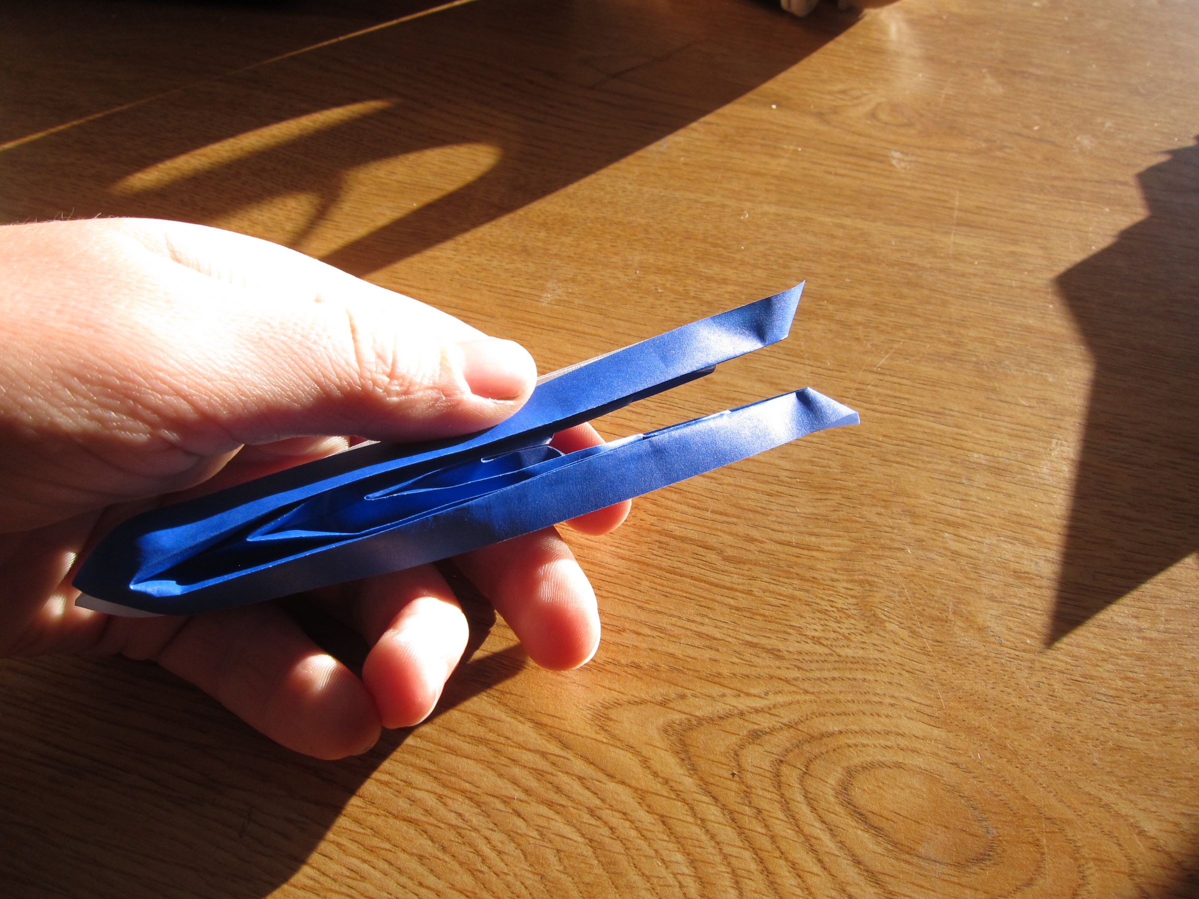 Paper "Cube" Made of Hyperbolic Paraboloids - Modular Math Origami : 7 ...