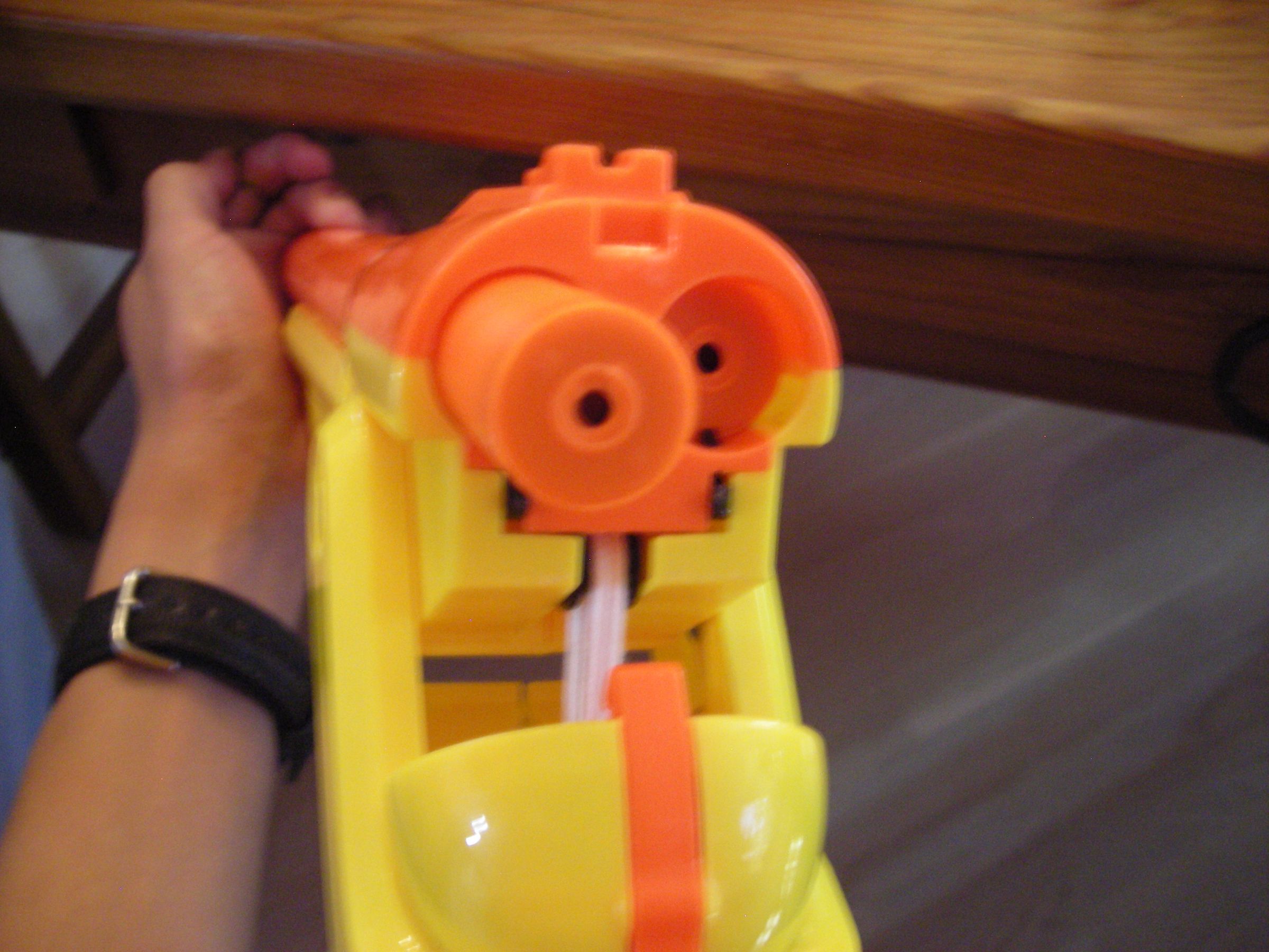 Shell-Loading Airsoft Gun From Buzz Bee Double Shot Dart Shotgun : 7 ...