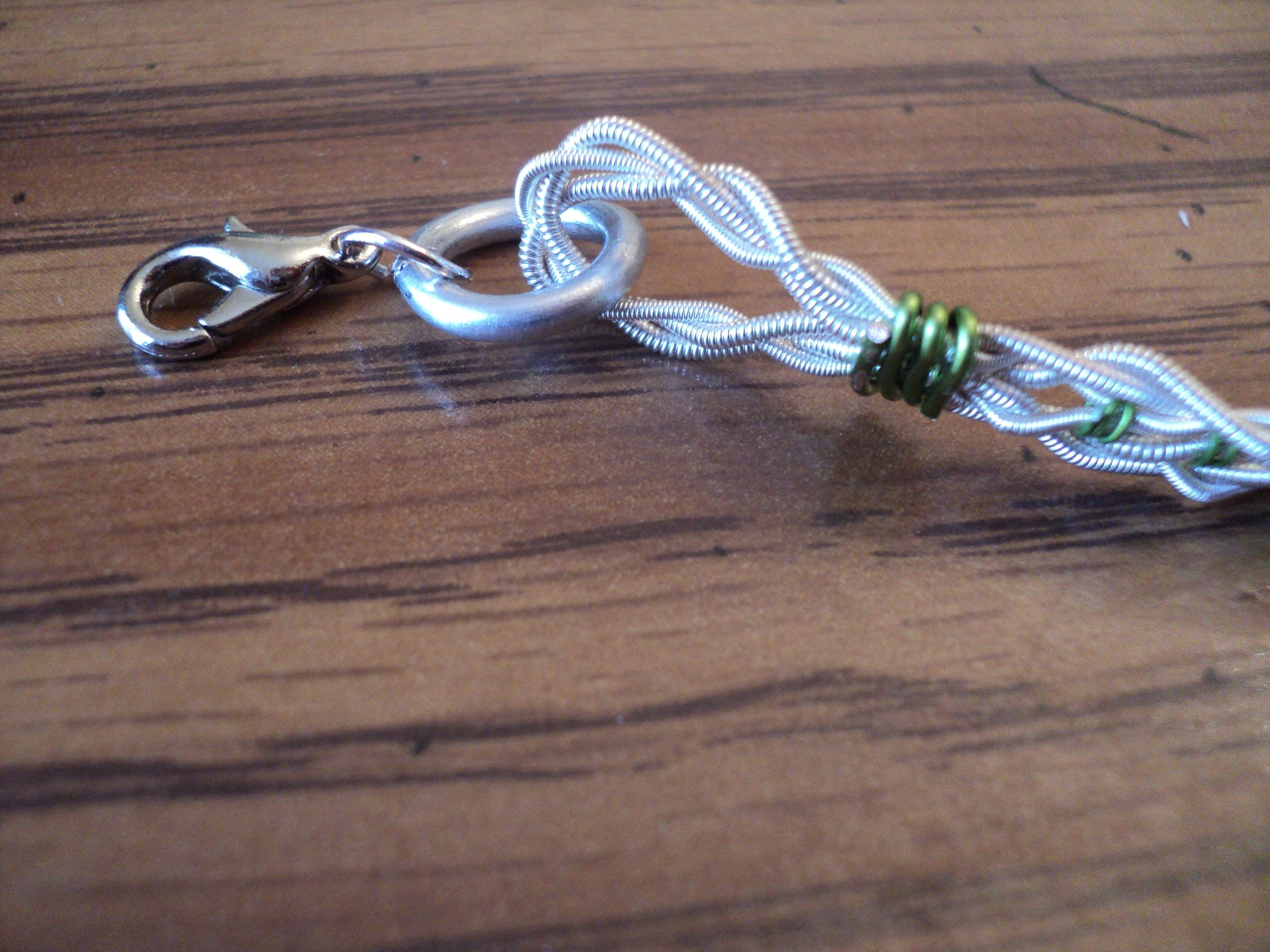 Make a Bracelet Out of Used Guitar Strings. : 8 Steps - Instructables